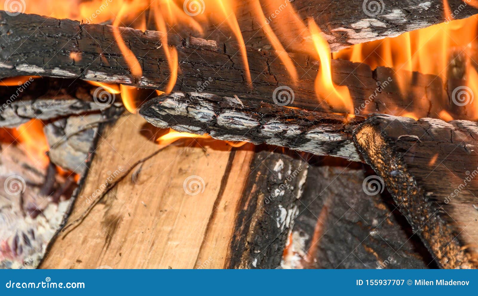 Texture of burning wood stock image. Image of burning - 155937707