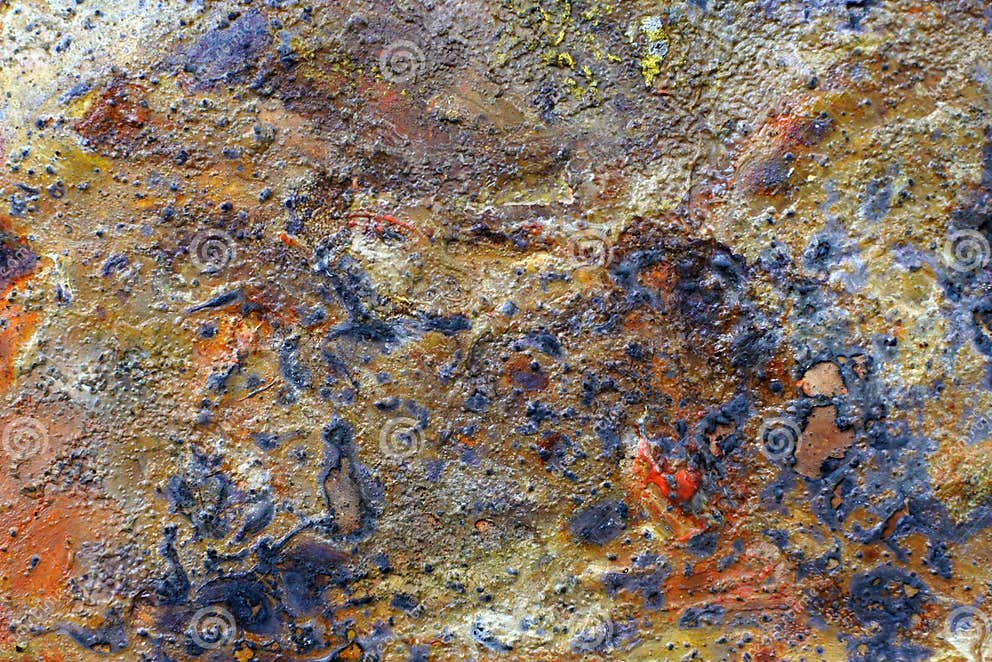 Texture of the Burnt Surface. the Effect of Fire on the Polymer Surface ...