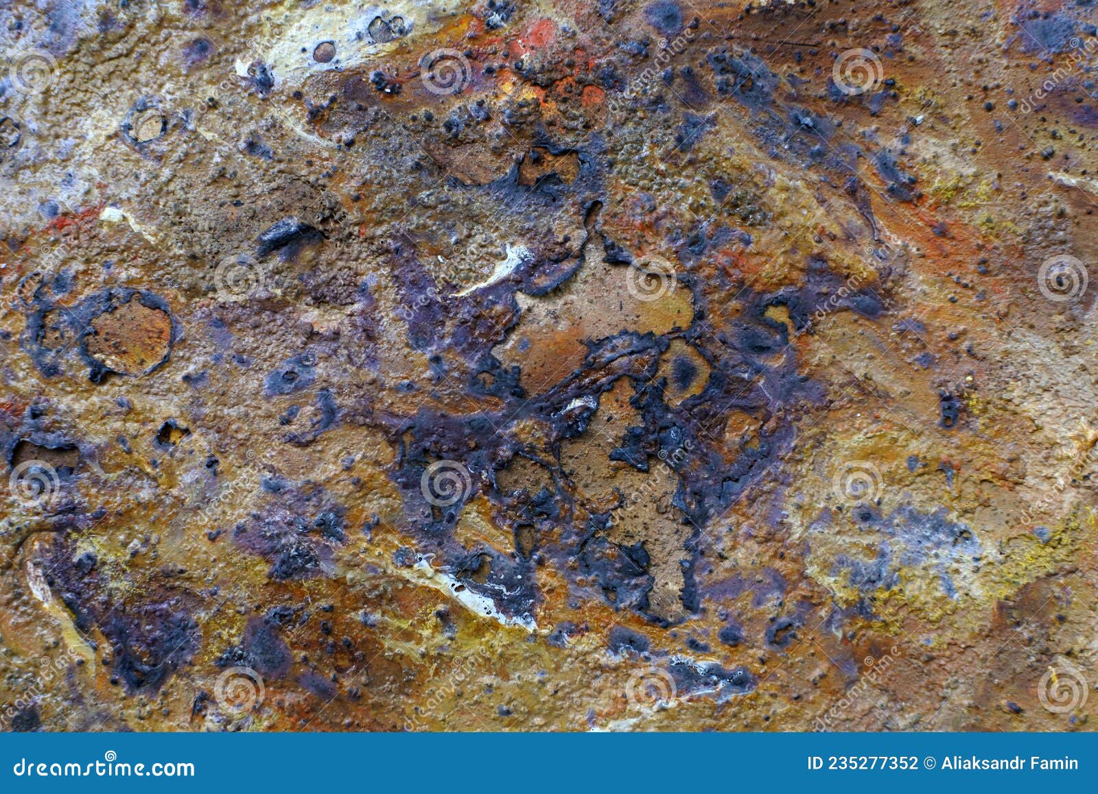 Texture of the Burnt Surface. the Effect of Fire on the Polymer Surface ...