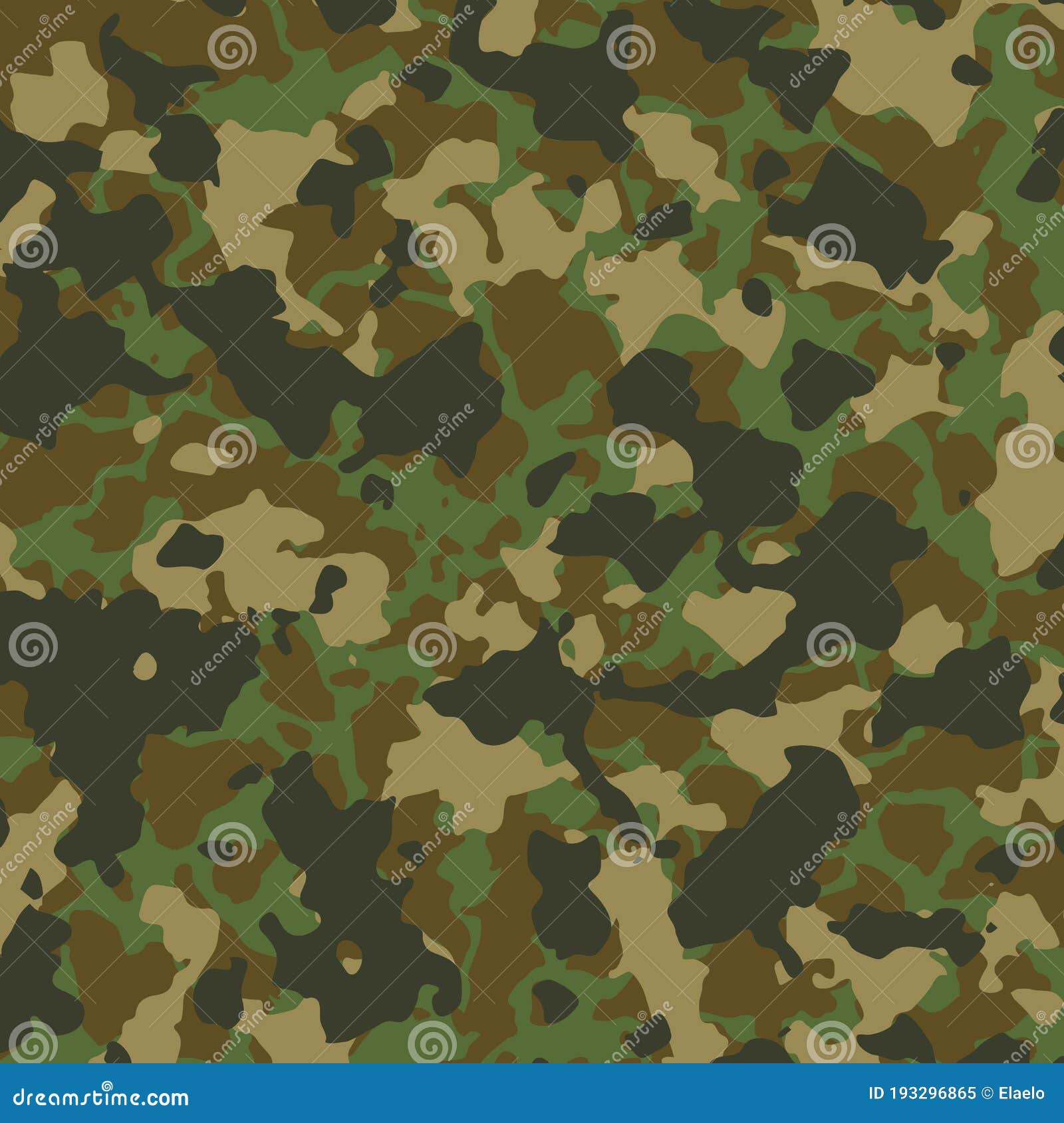 Texture Camouflage Military Army Repeats Cartoon Vector | CartoonDealer ...