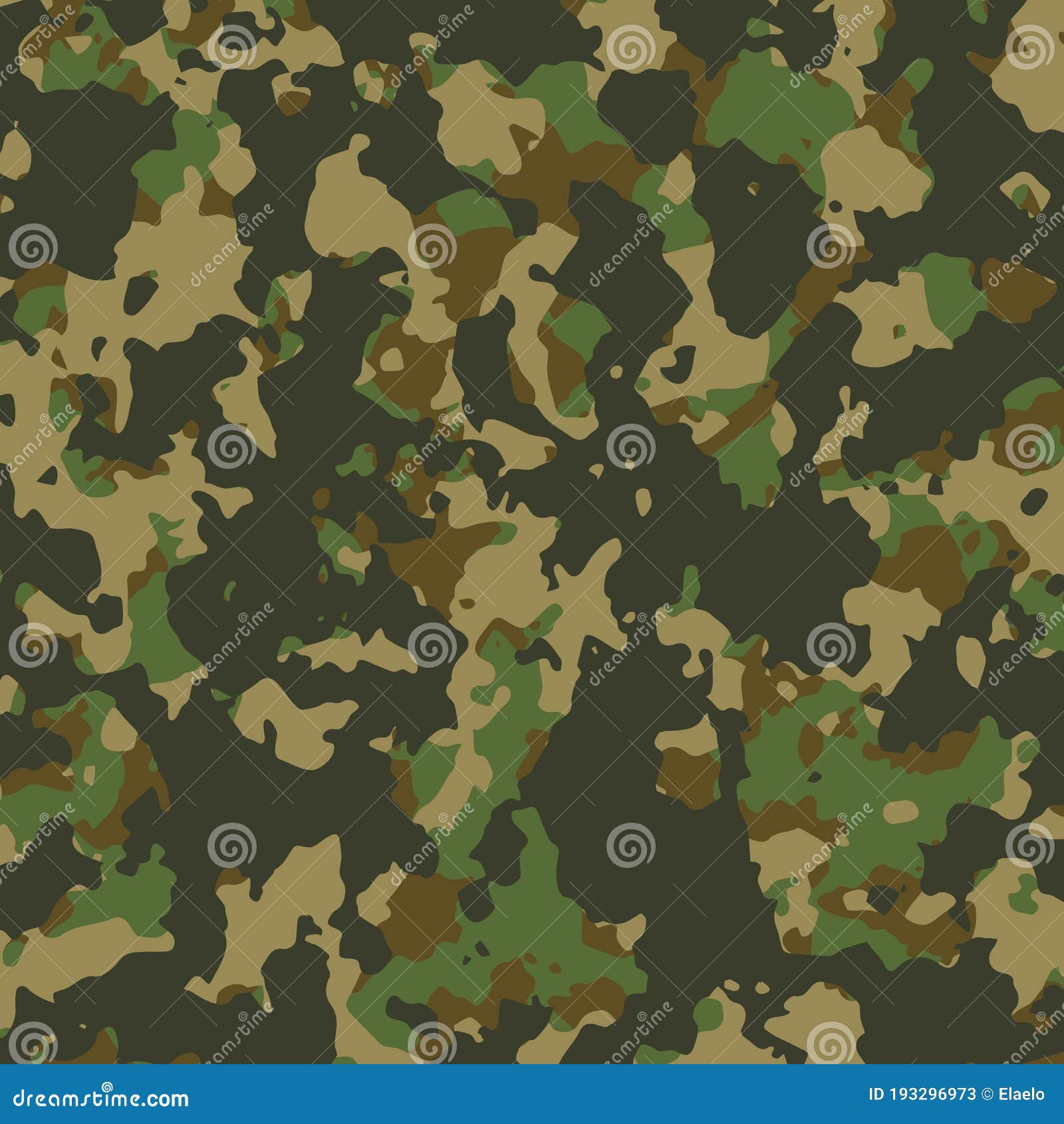 Texture Camouflage Military Repeats Army Stock Vector - Illustration of ...