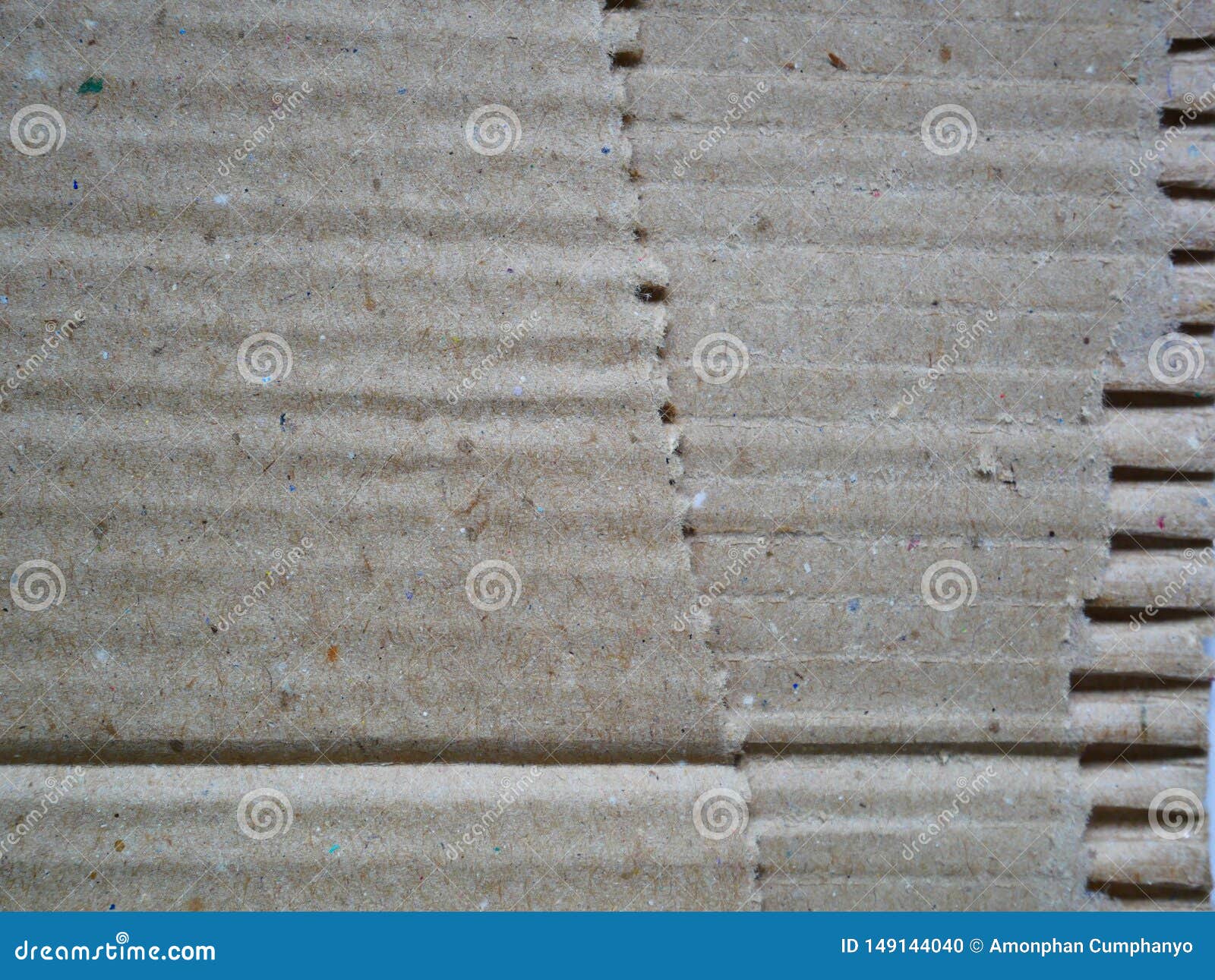 Texture of Cardboard with Bends, Crumpled Paper. Sheet, Pattern. Stock ...