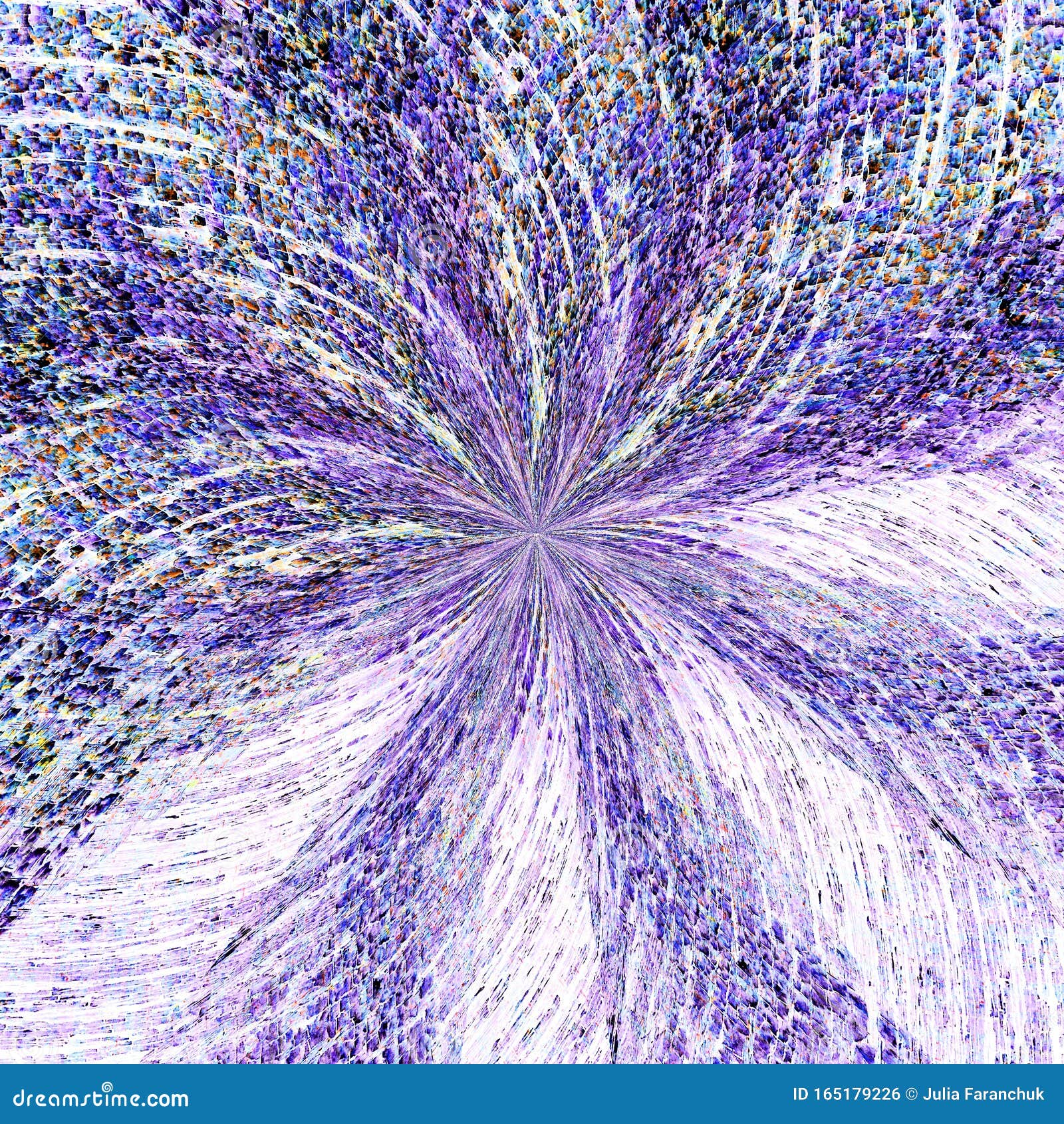 Texture from the Center of Abstraction Stock Illustration ...