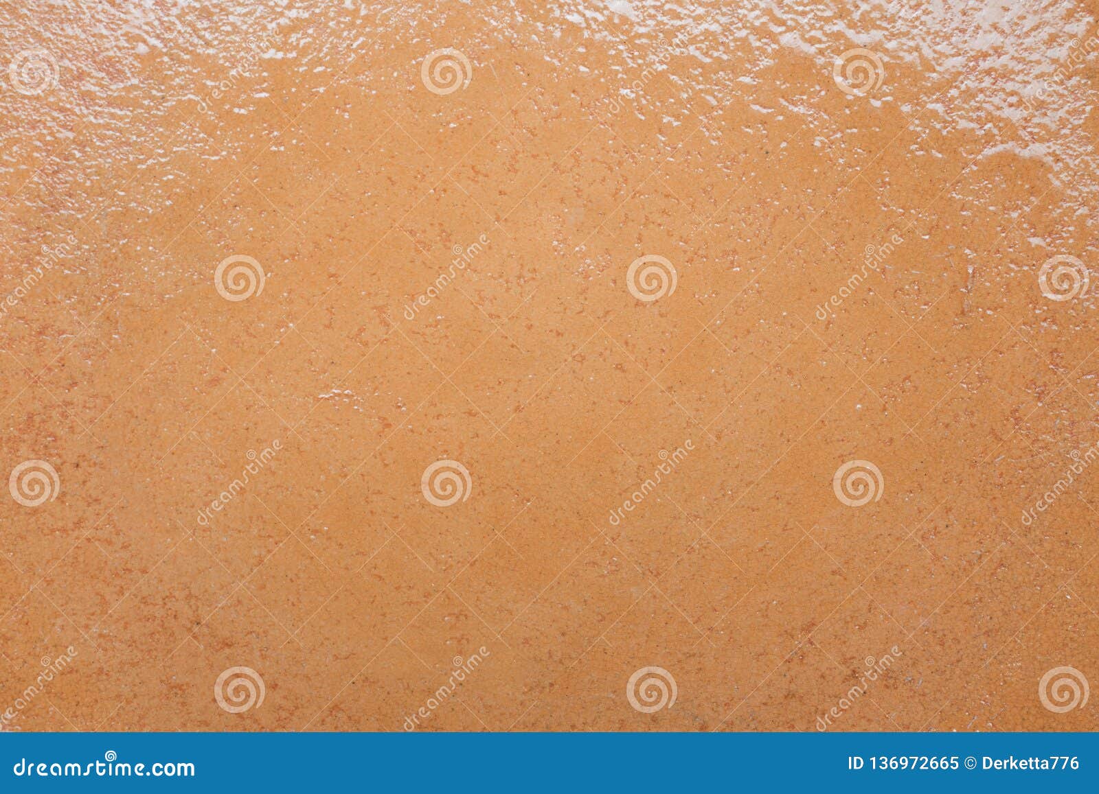 Texture Ceramic Classic Clay, Brown Orange Glossy Background Stock ...