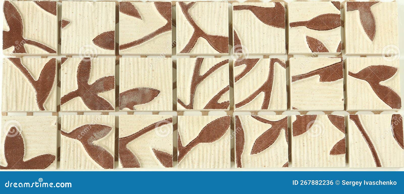 Texture of ceramic tiles. stock photo. Image of floor - 267882236