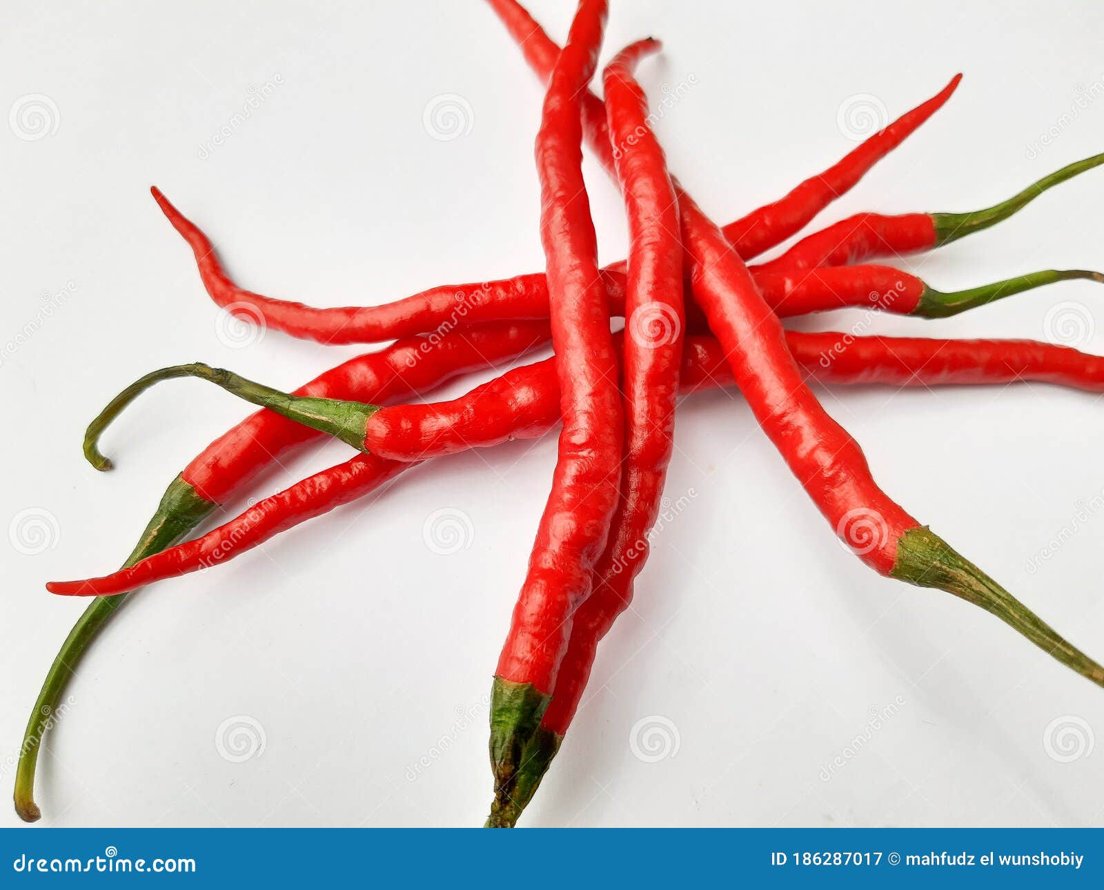 Texture Chilli in White Background. Stock Image - Image of background ...
