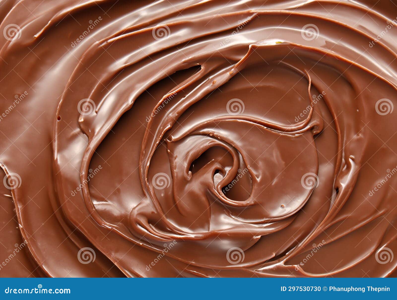 Texture of chocolate cream stock photo. Image of soft - 297530730