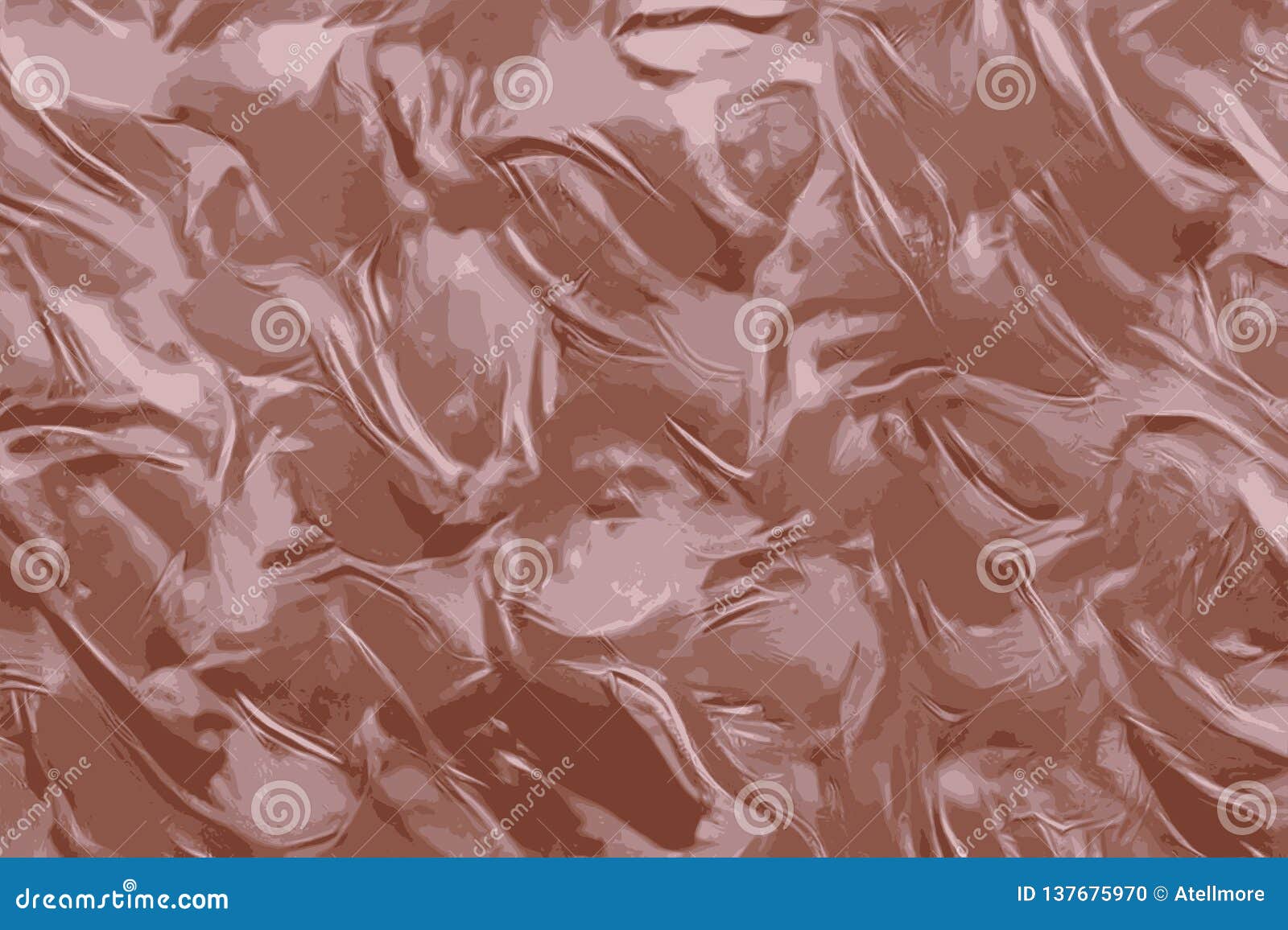 Texture of Chocolate Ice Cream with Liquid Melted Patterns Stock ...