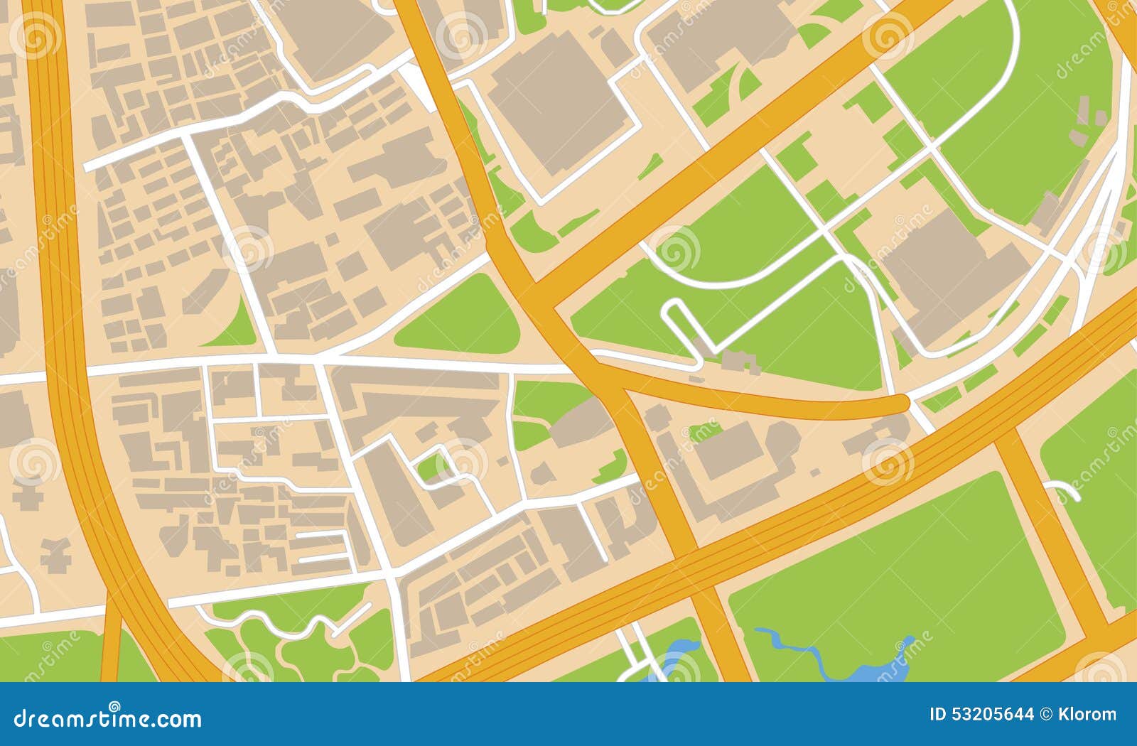 Texture City Map Vector Illustration | CartoonDealer.com #53205644