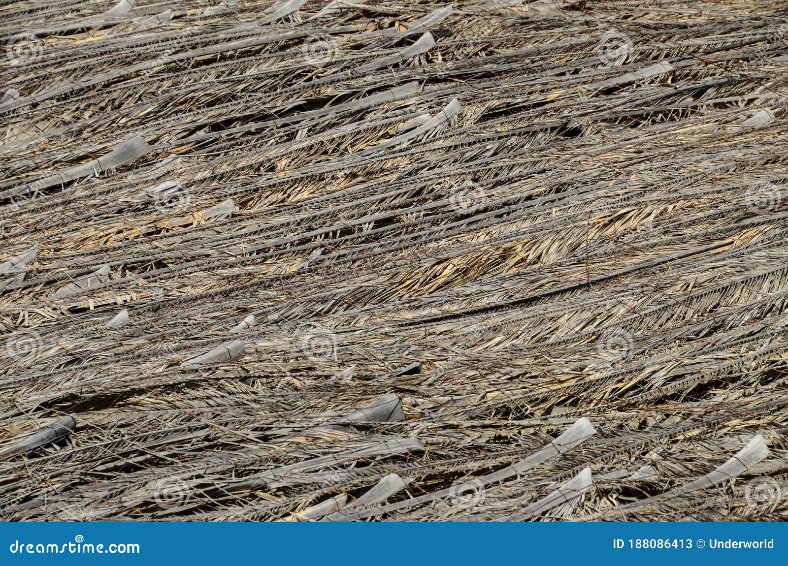 Texture of the Classic Thatch Roof Stock Image - Image of roof, nature ...
