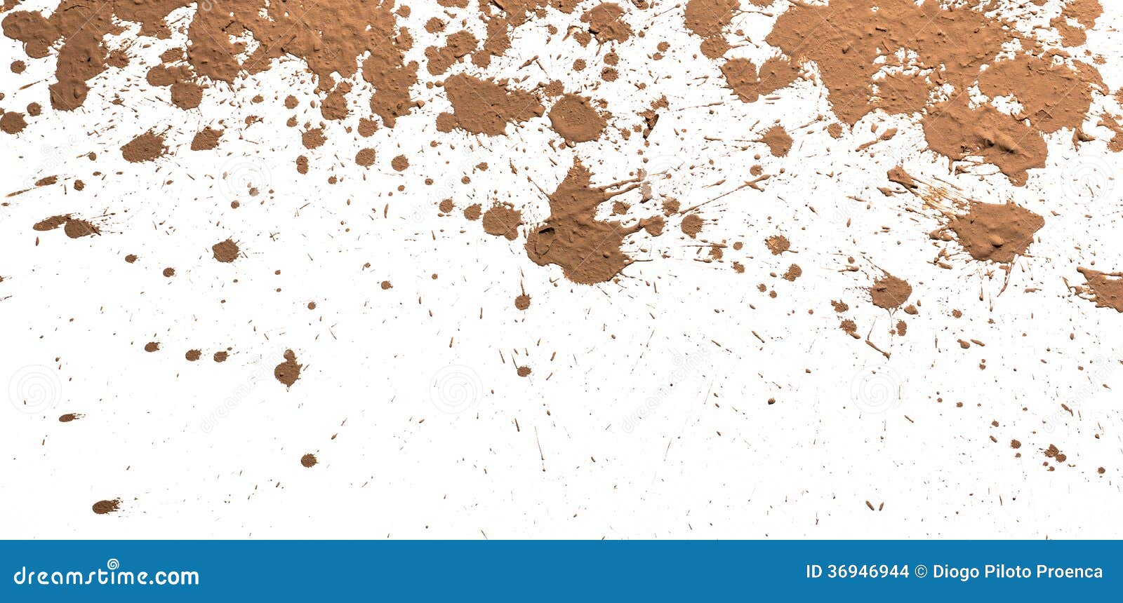 Texture Clay Moving in White Background. Stock Photo - Image of splash ...