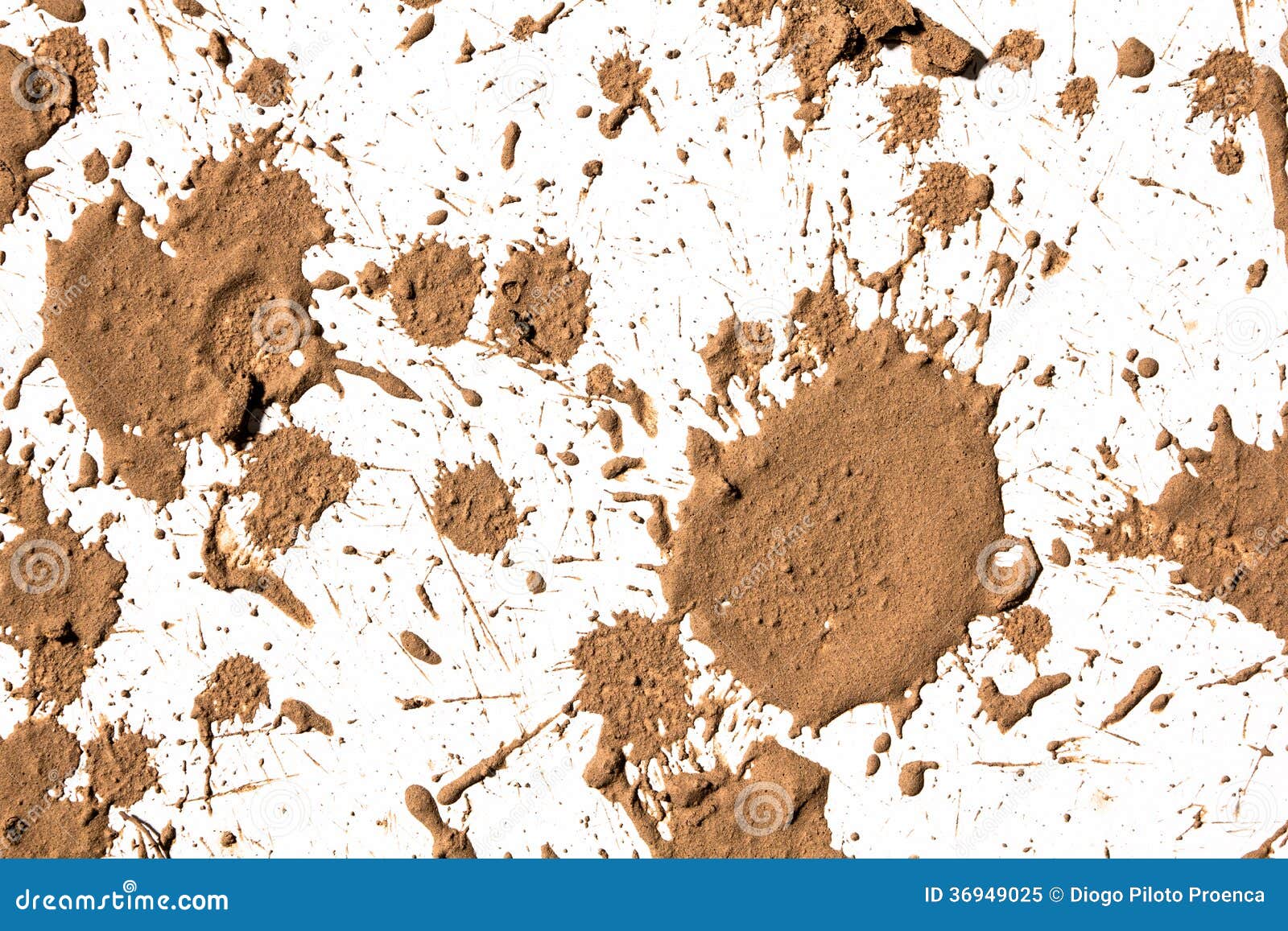 Texture Clay Moving in White Background. Stock Image - Image of slush ...