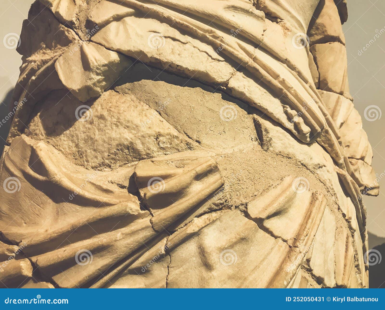 Texture, Clay Sculpture Made of Plastic Material. on the Texture of ...