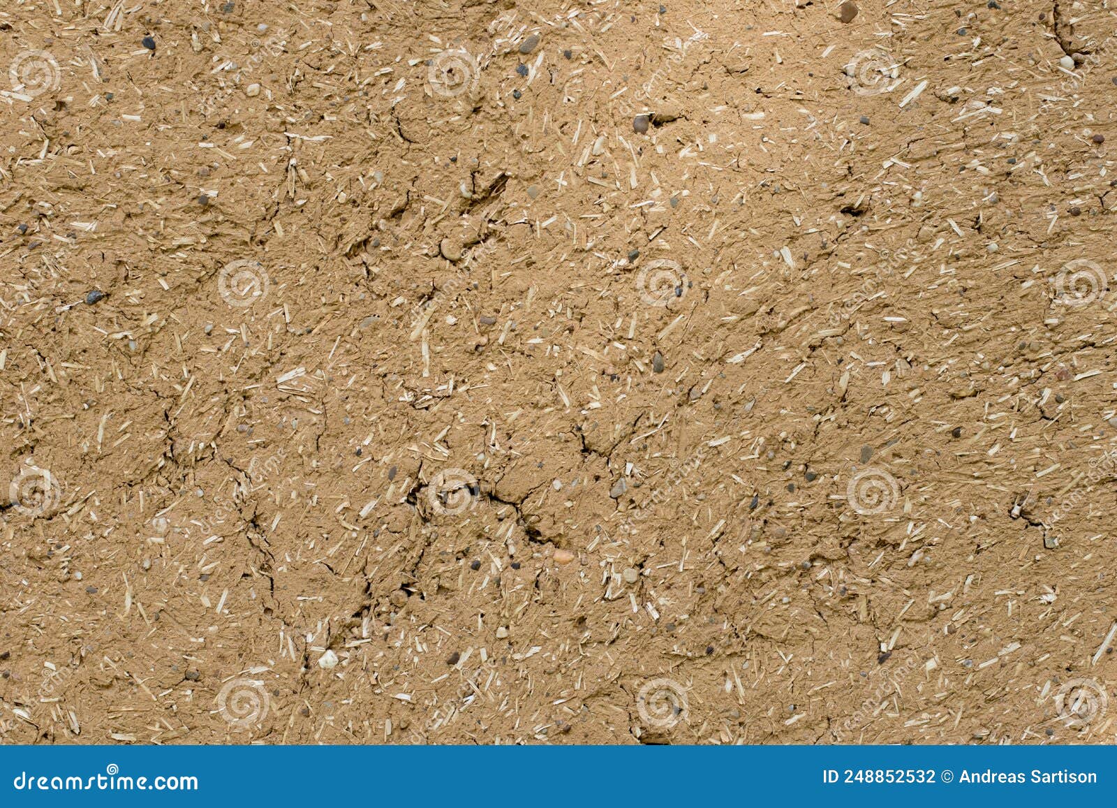 Texture of Clay Wall from Clay House, Clay Background Stock Photo ...