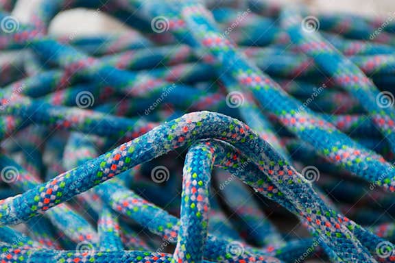 Texture of a climbing rope stock image. Image of material - 105312479
