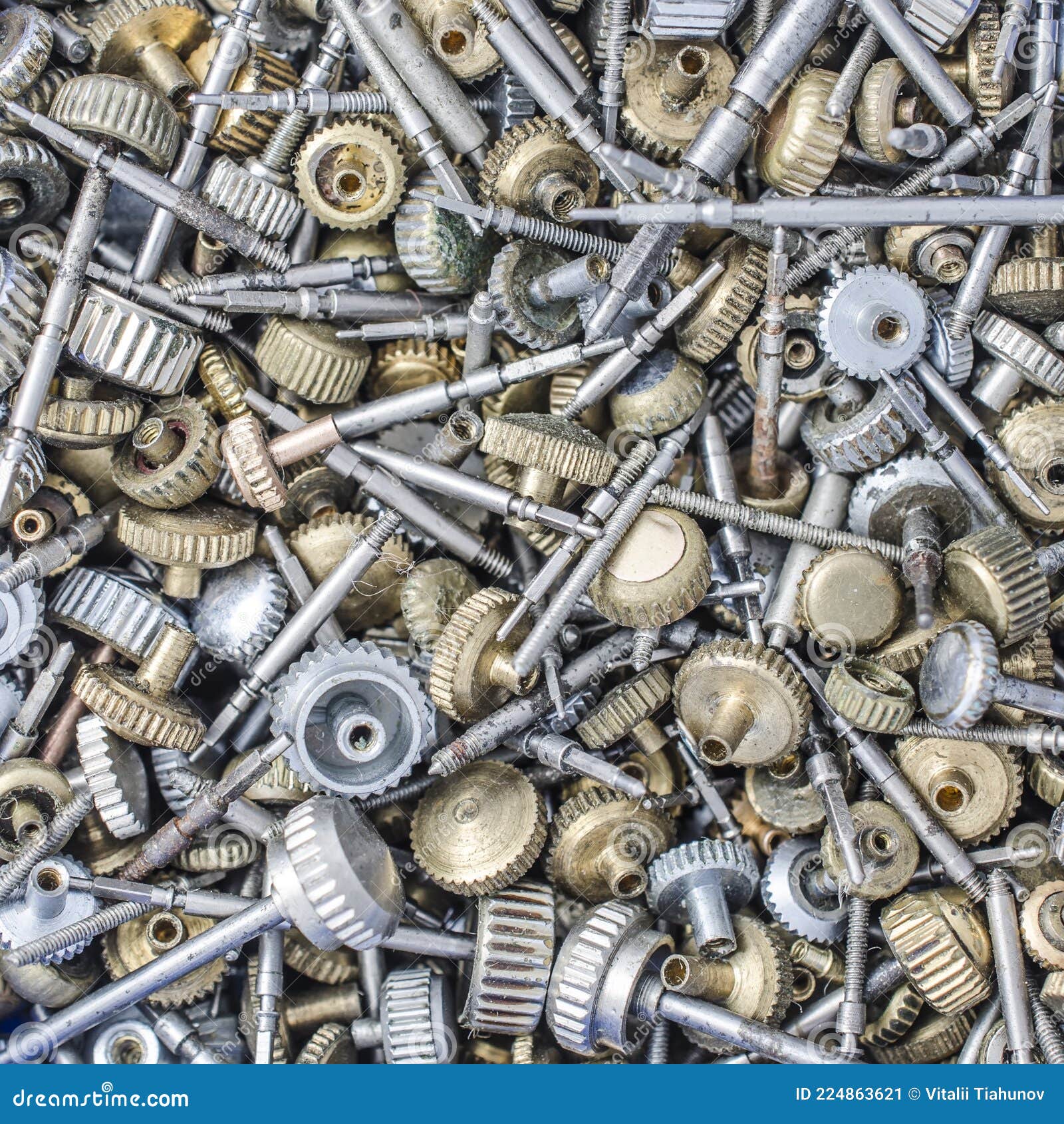 Texture of the Clockwork Heads Mechanical Watches Stock Image - Image ...