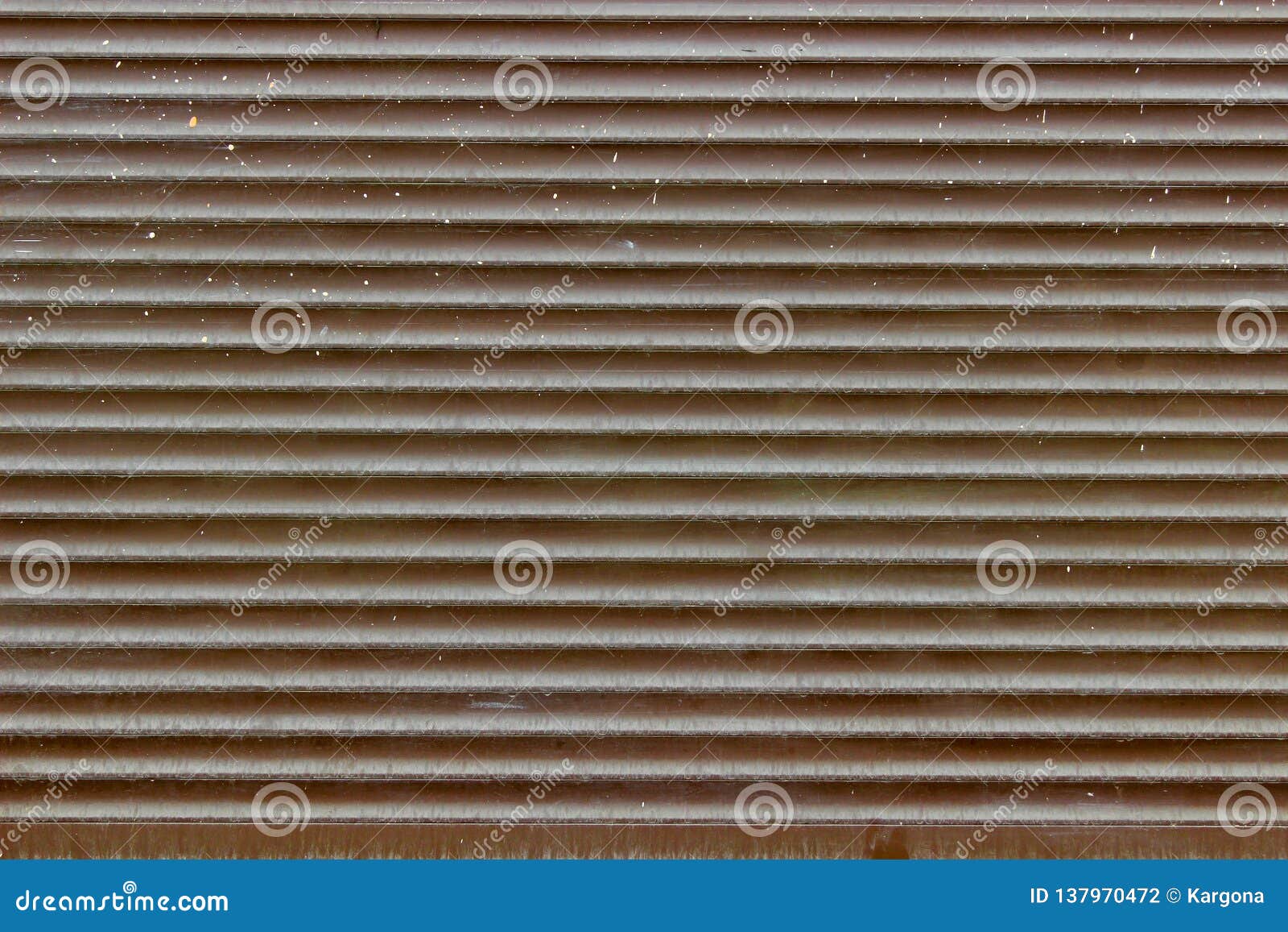 Texture of a Closed Roller Shutter Stock Photo - Image of stain ...