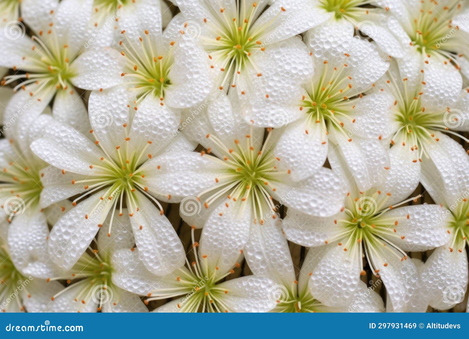 Texture of Clustered Lily Stamens Stock Image - Image of floral ...