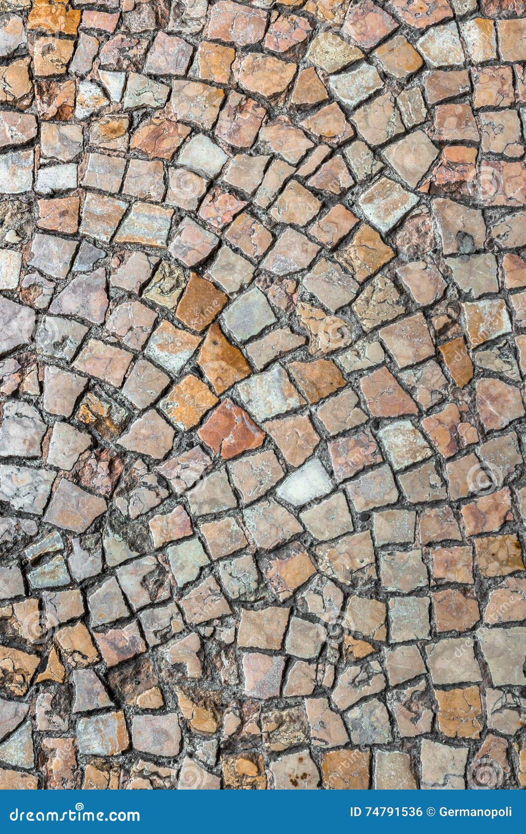 Texture of Cobblestone in Old Town Stock Photo - Image of marble ...