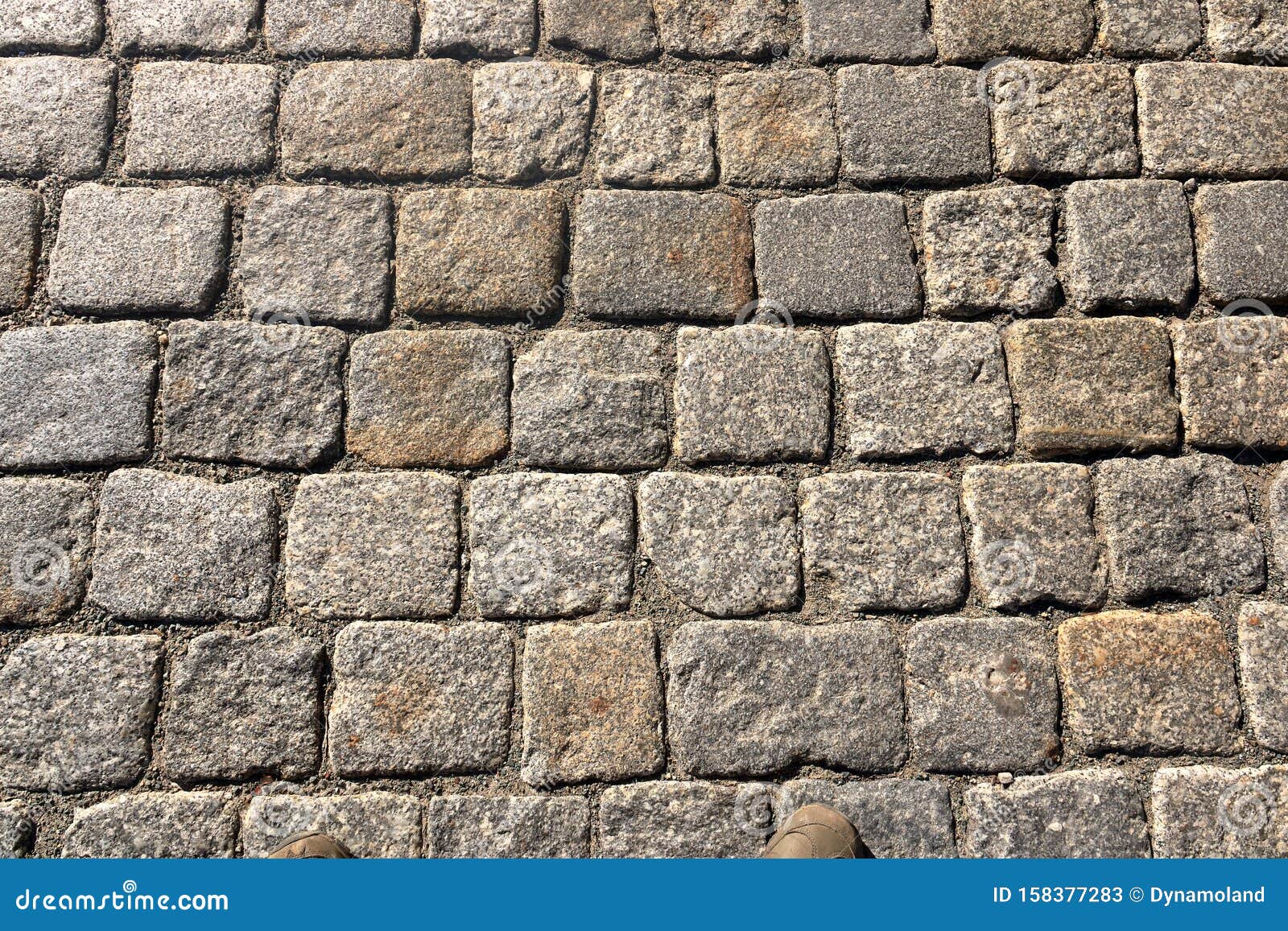 Texture of Cobblestone in Old Town Stock Image - Image of cobble ...