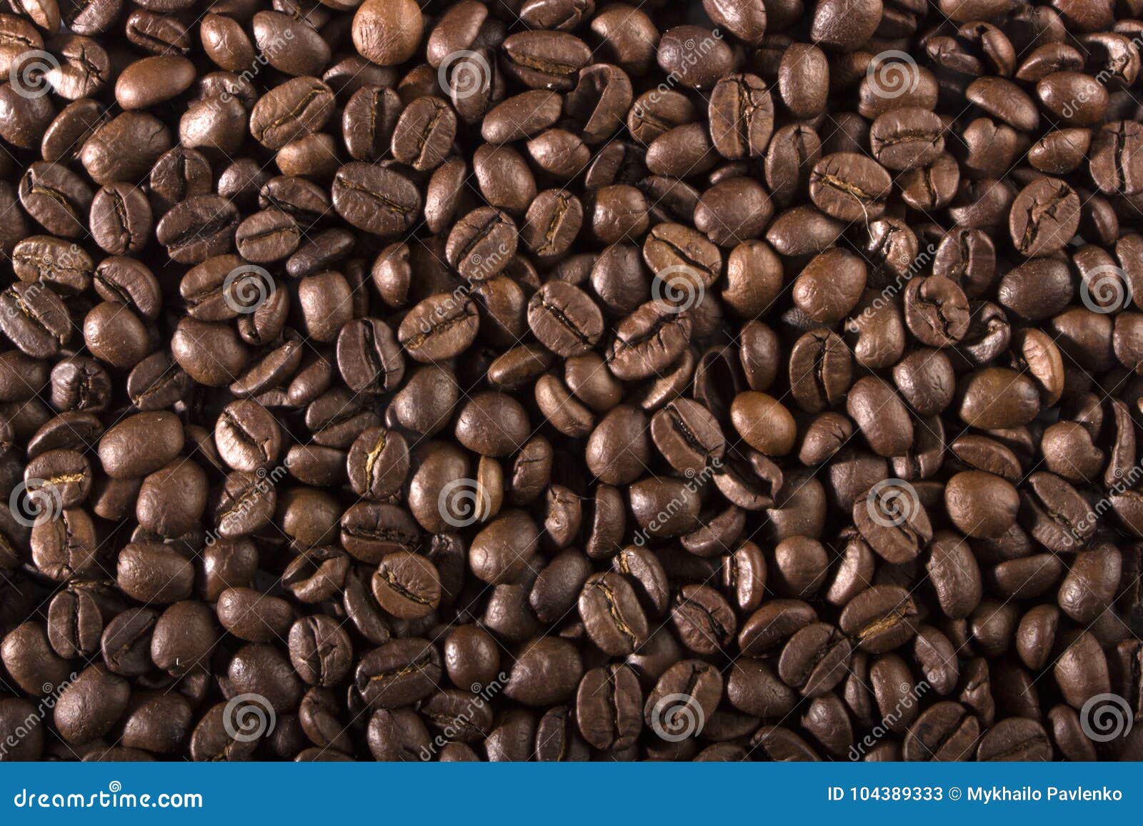 Texture of Coffee, with Beautiful Patches of Light on the Surface of ...