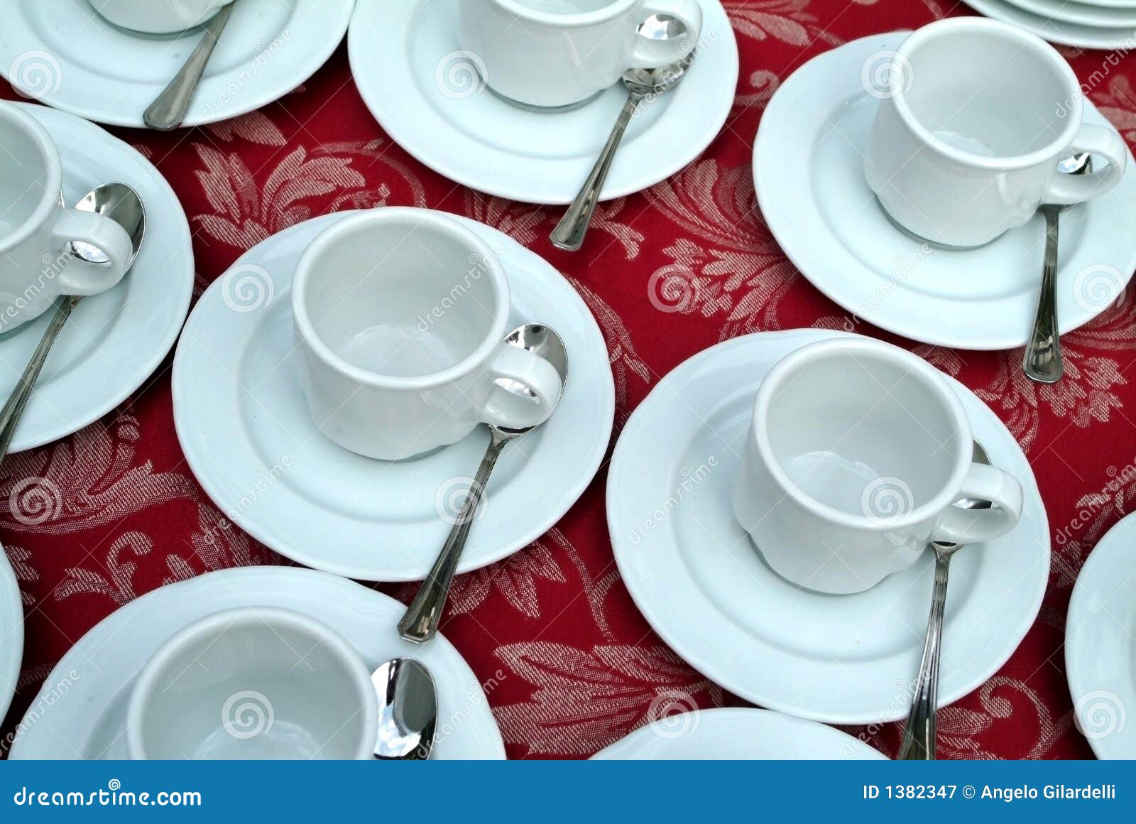 Texture of coffee cups stock image. Image of catering - 1382347