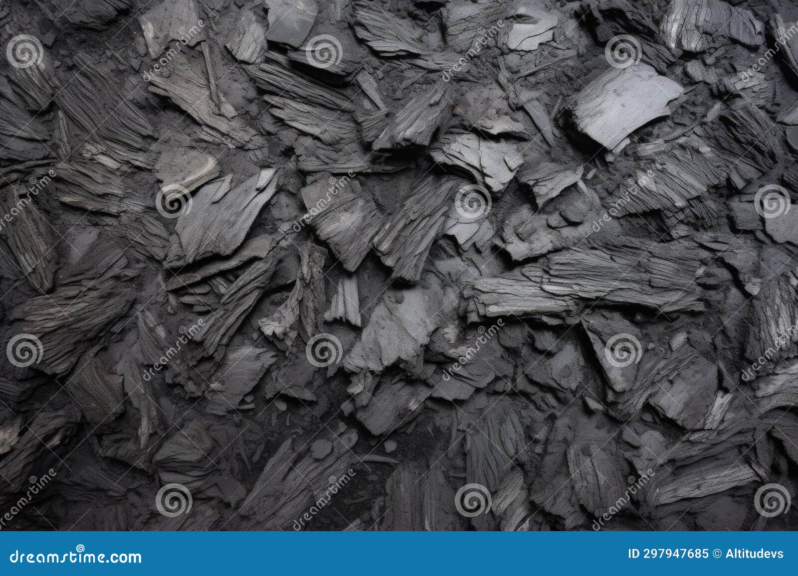 A Texture of Cold Fire Ash in a Fireplace Stock Illustration ...