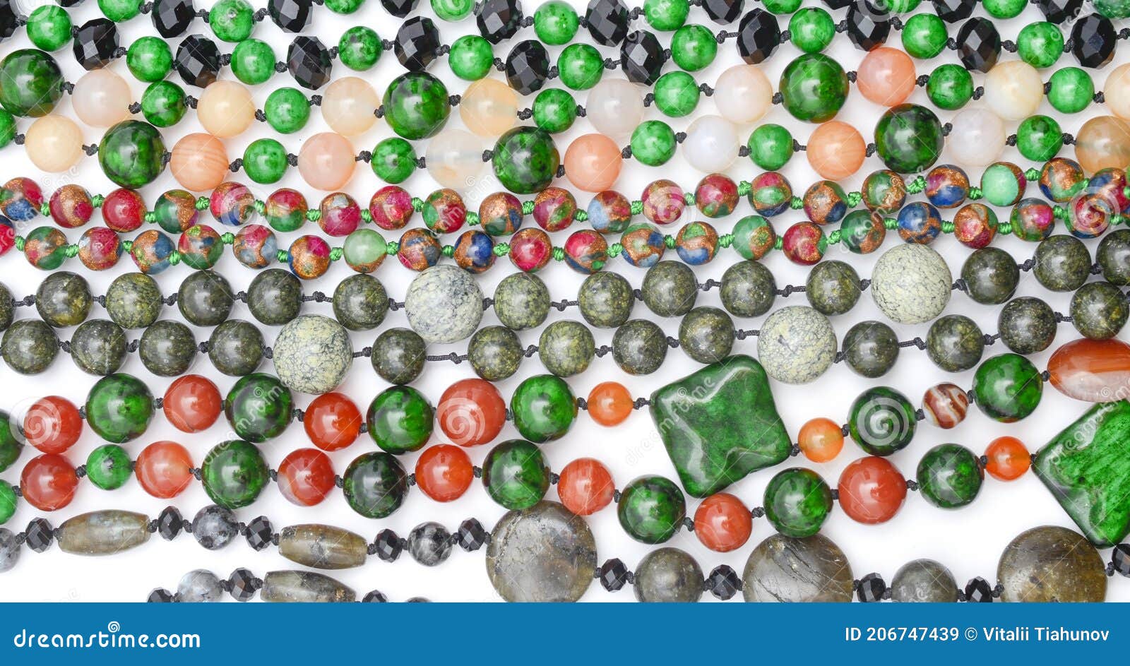 Texture of color beads stock image. Image of background - 206747439