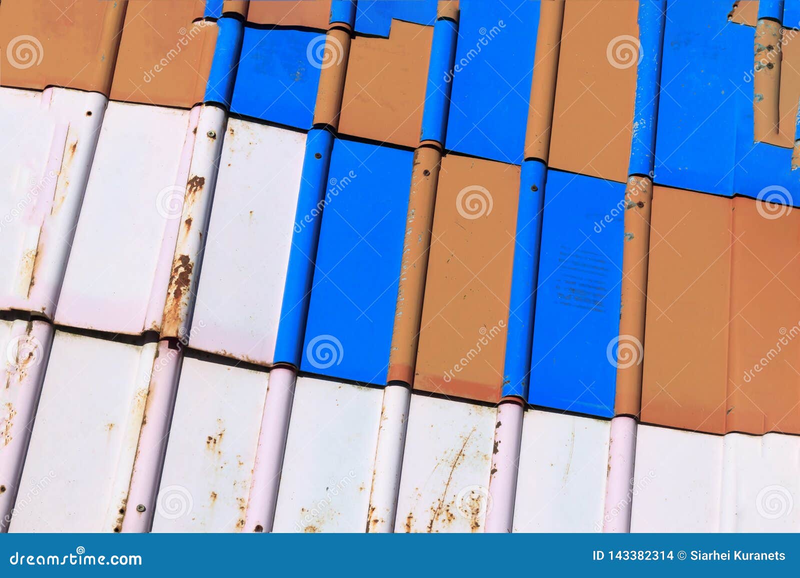 Texture. Color Metal Tile. it is Made of Metal Stock Photo - Image of ...