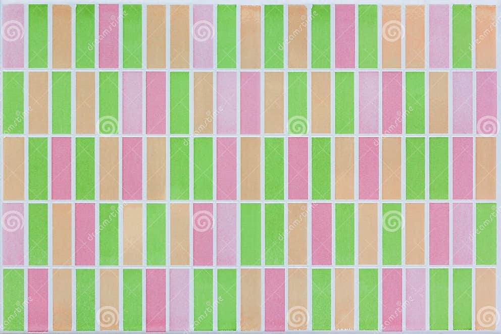 Texture of Color Tile Wall. Stock Photo - Image of material, house ...