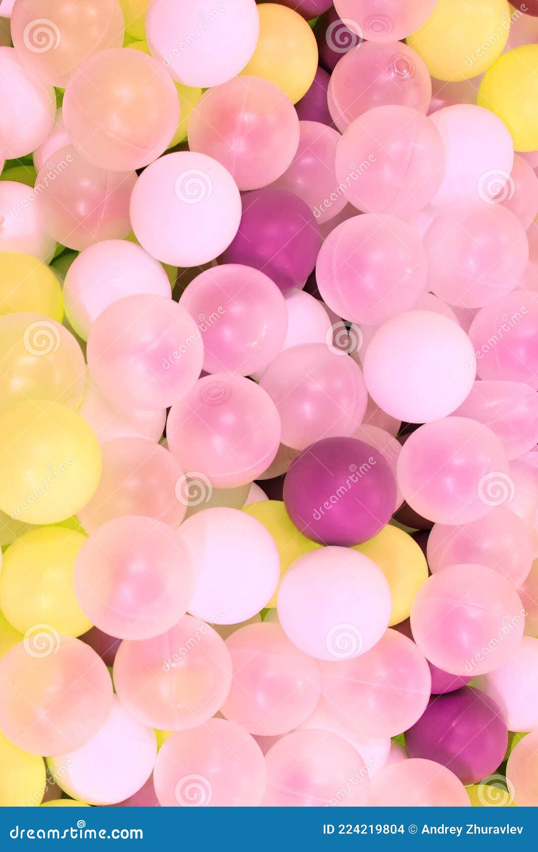 Texture of Colored Balls of the Same Size Stock Photo - Image of ...