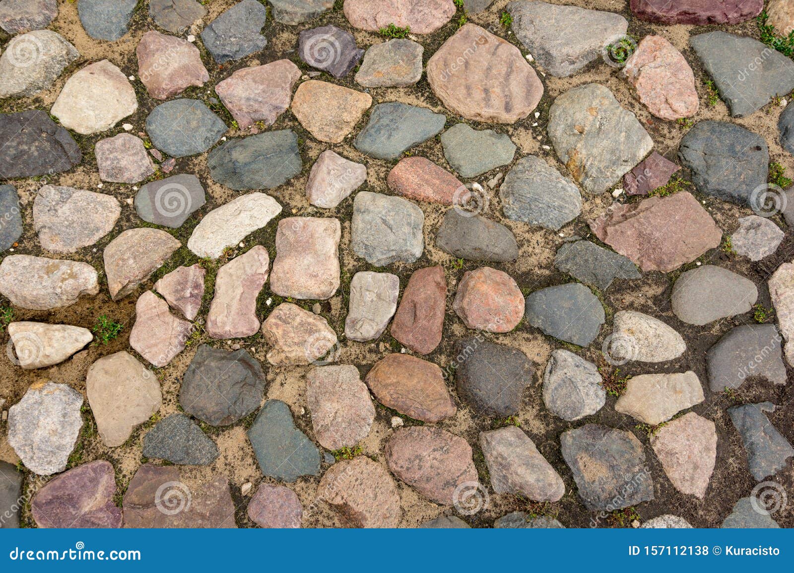 Stone pathway pattern stock photo. Image of pathway - 157112138