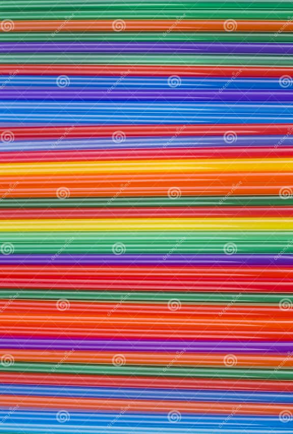 Texture of Colored Cocktail Sticks. Colored Horizontal Rods. Stock ...