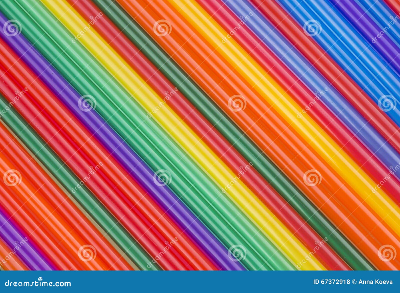 Texture of Colored Cocktail Sticks. Obliquely Stripe Color Stock Photo ...