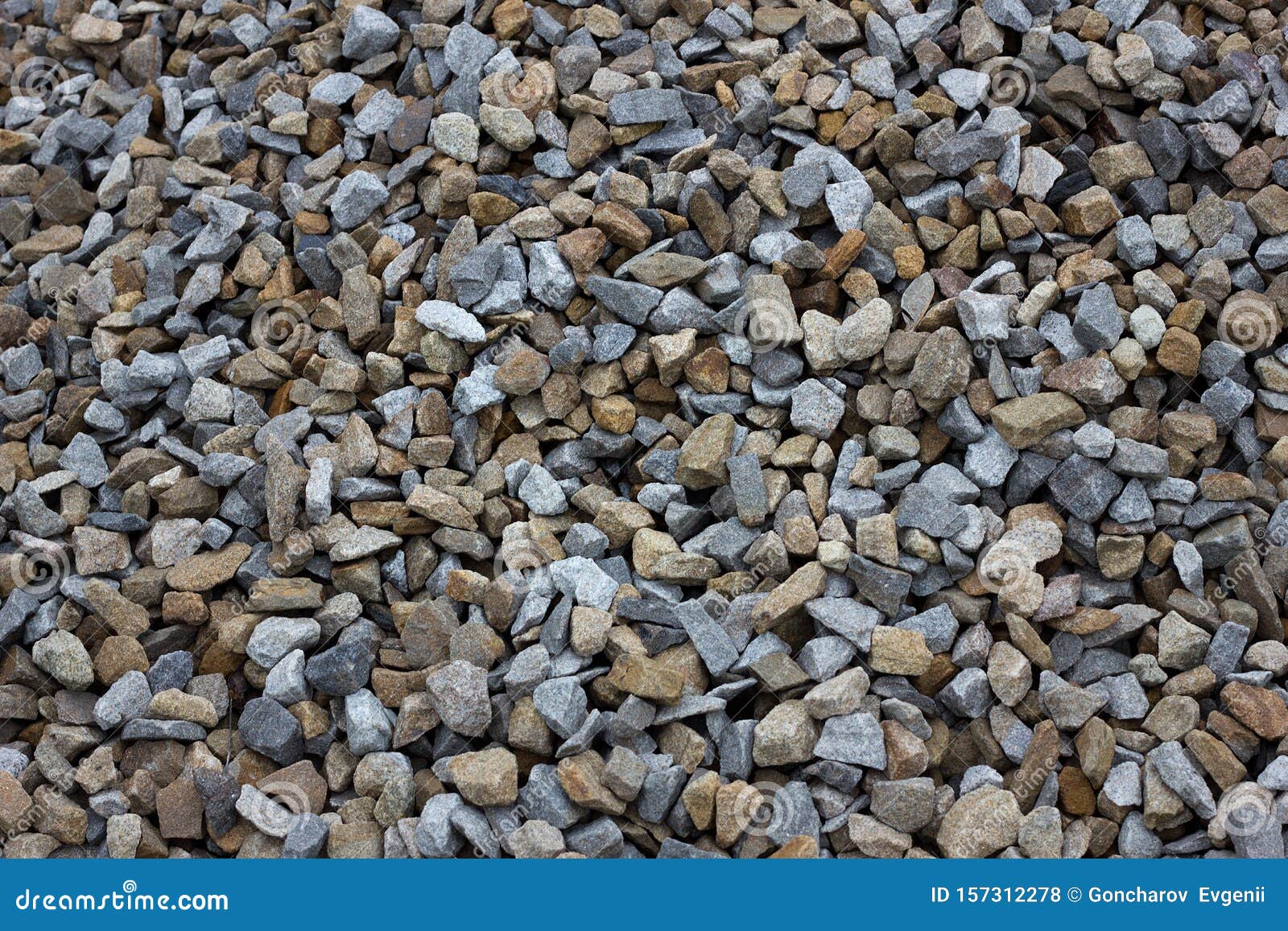 Texture of Colored Crushed Stone. Large Crushed Stone Stock Photo ...