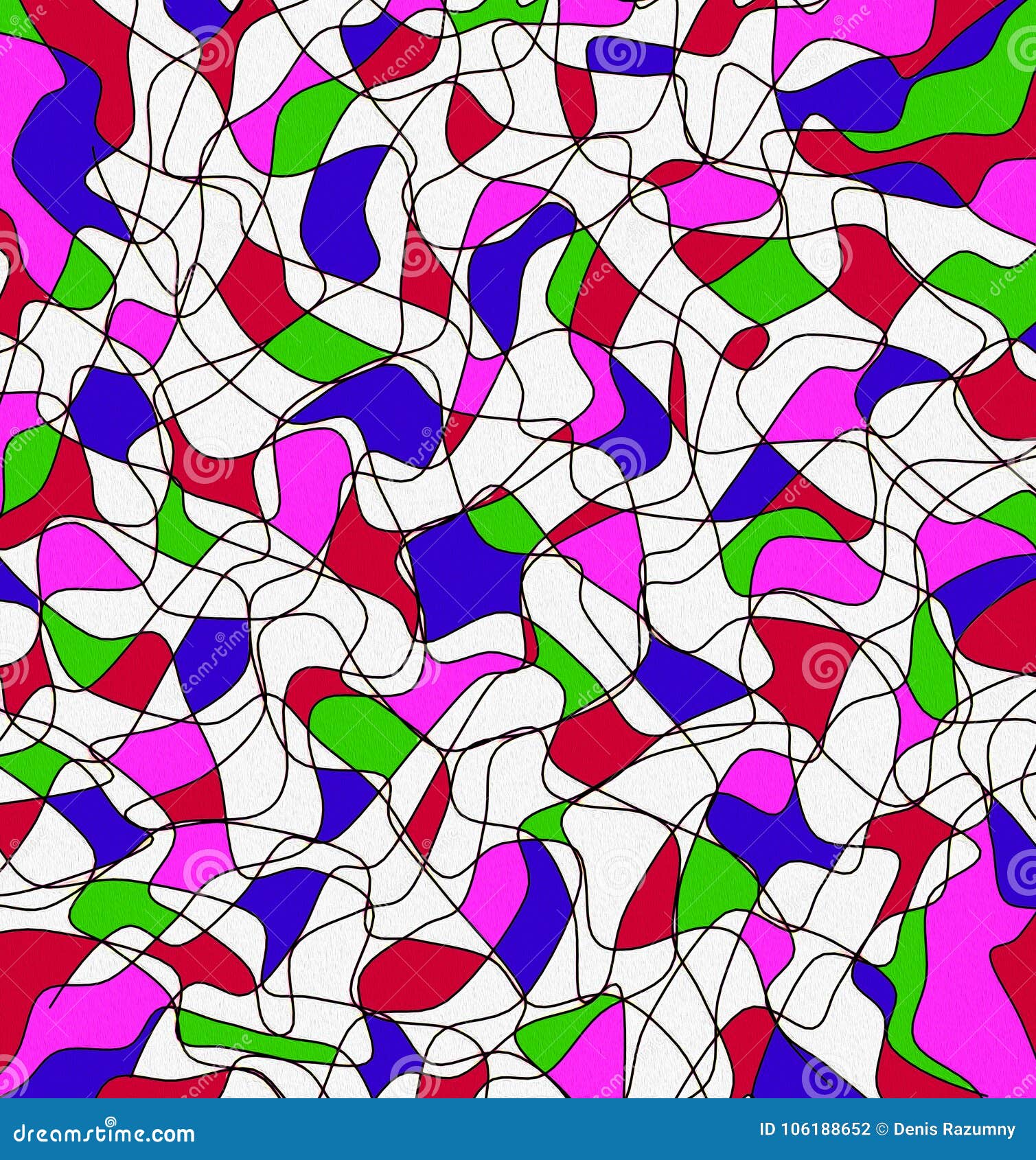 Texture with Colored Elements Stock Illustration - Illustration of ...