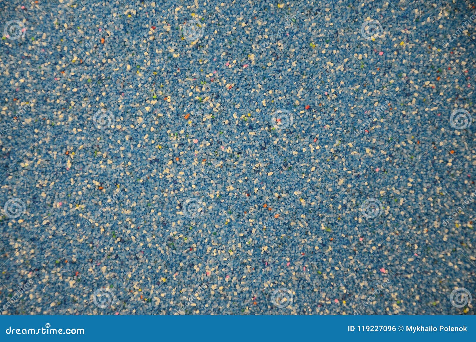 Texture of a Colored Granular Sand Close Up. Blue Grains Stock Photo ...