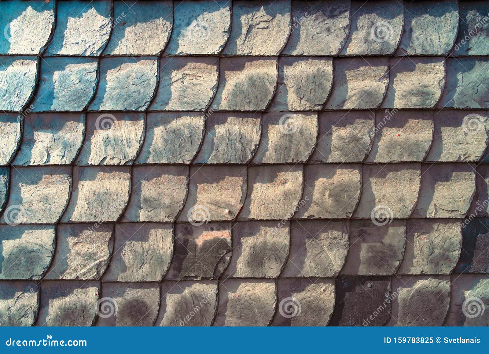Texture of the Colored Layered Wall, Similar To a Decorative Tile ...