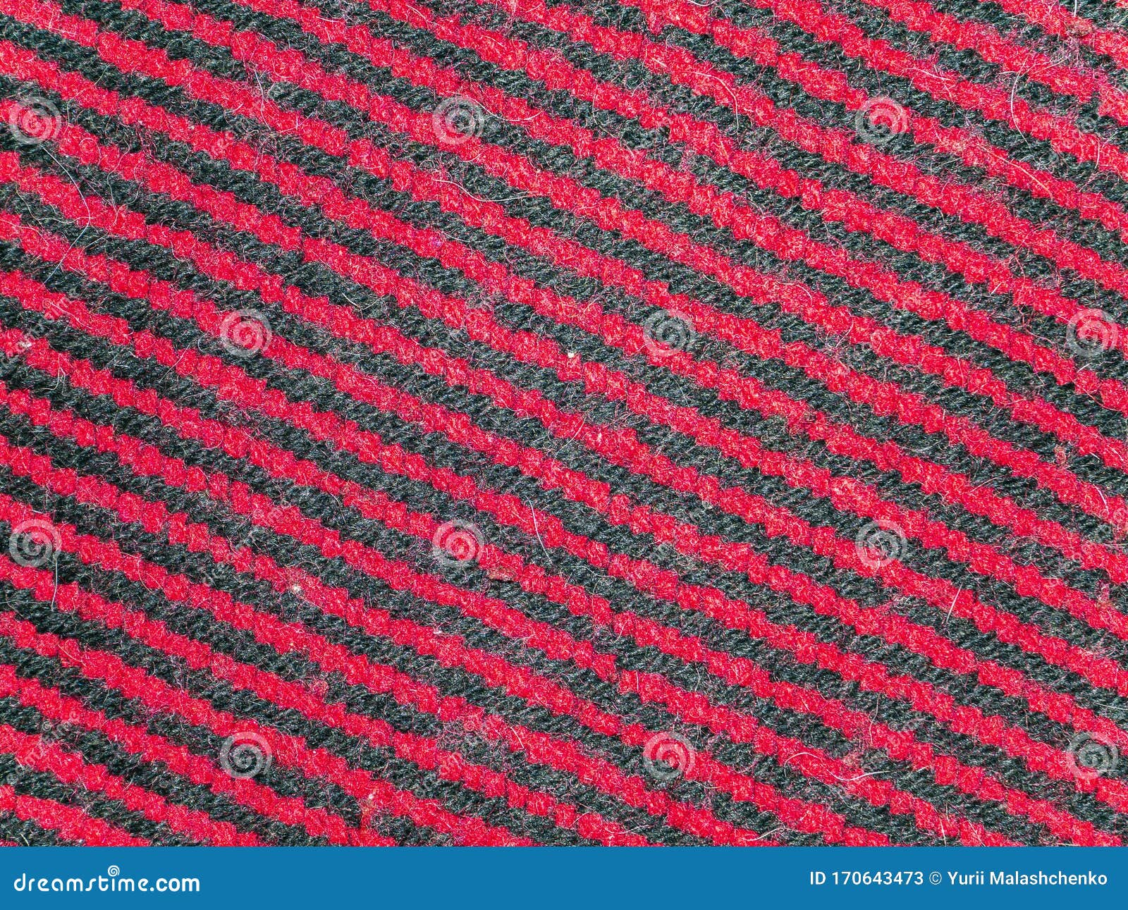Texture of Colored Striped Woolen Fabric Stock Image - Image of craft ...