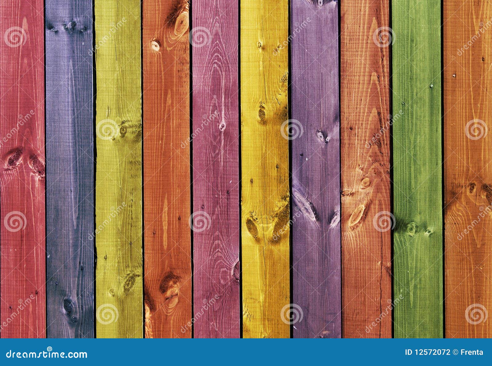 Texture - Colored Wooden Boards Stock Photo - Image of flat, material ...