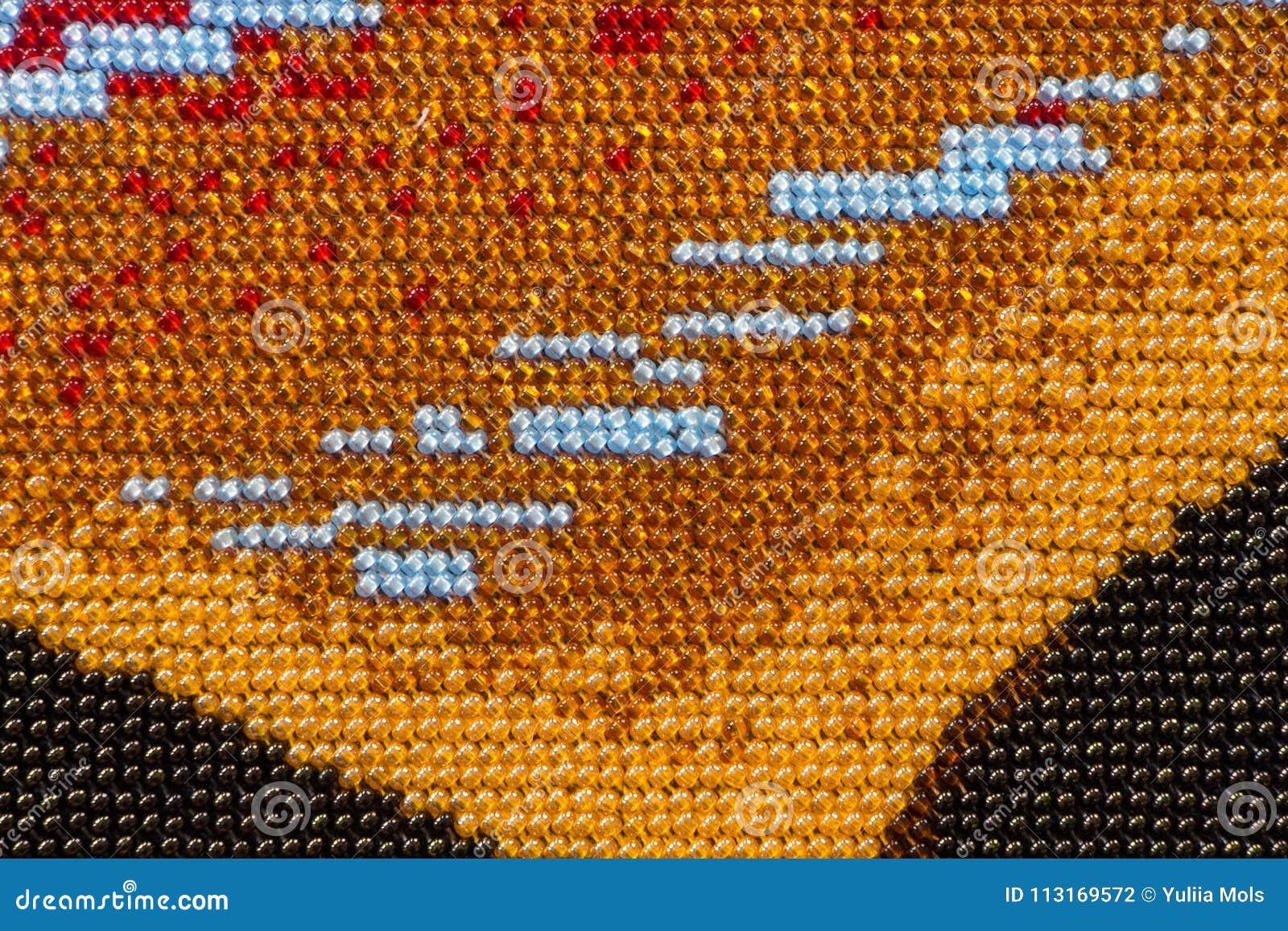 Texture of beads on canvas stock photo. Image of cloth - 113169572