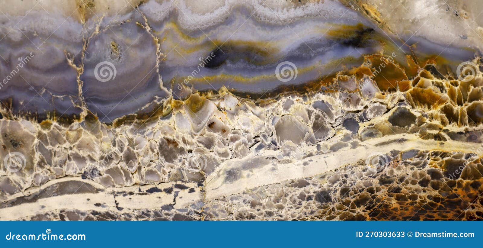 Texture of a Colorful Natural Stone with Layer Structure As a ...