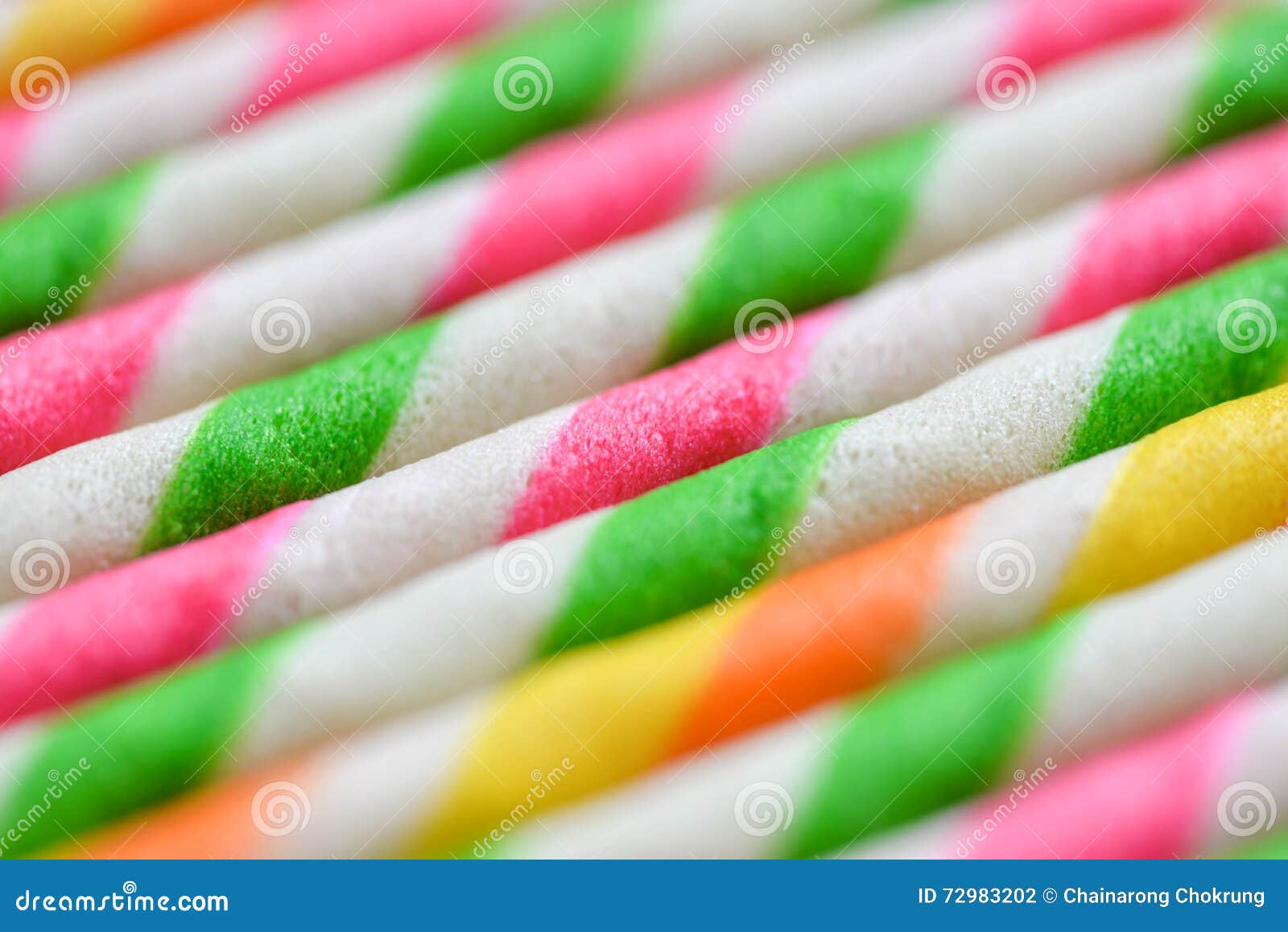 Colorful Wafer Stick Roll Stock Photo | CartoonDealer.com #170284872