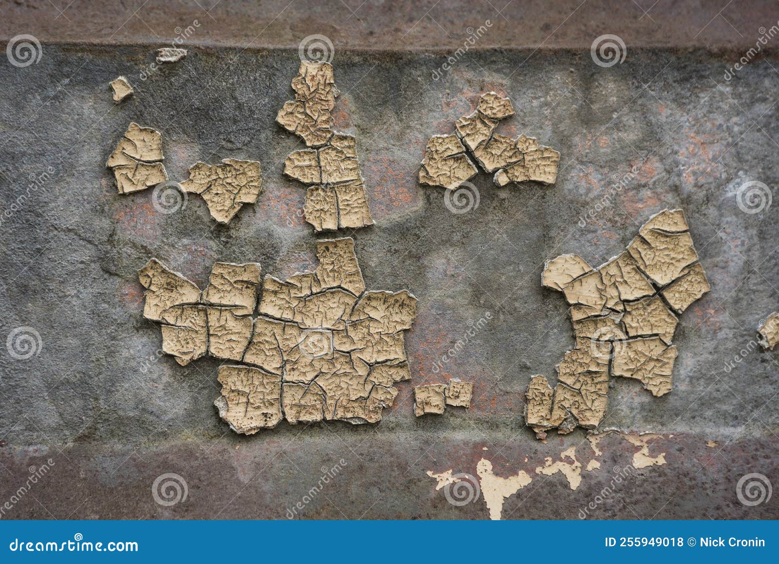 Texture / Compositing: Flaking, Peeling Cream Paint on Stone. 13 Stock ...
