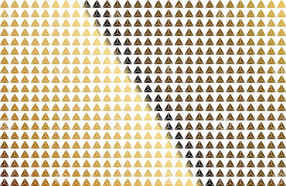 Texture with Composition of Aligned Triangles, Wallpaper, Background ...