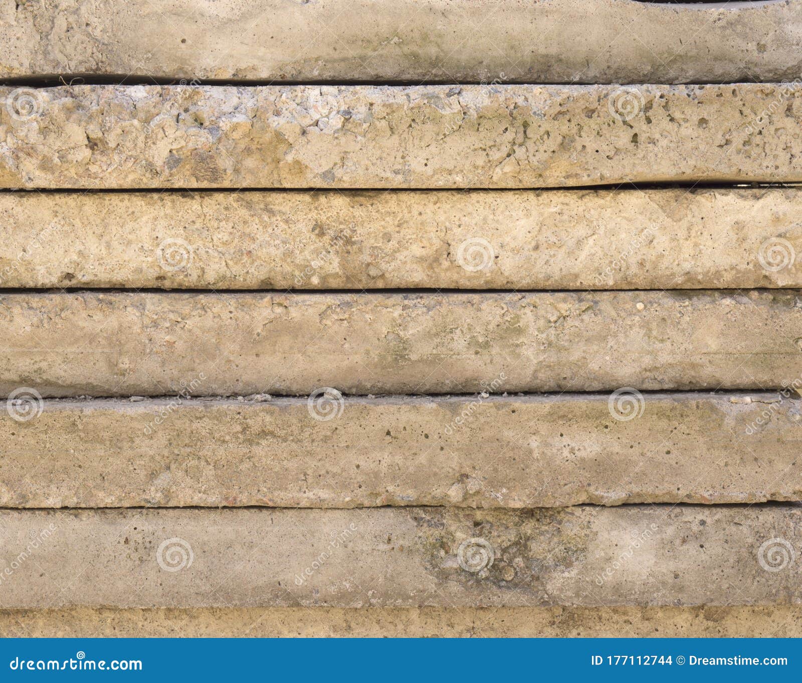 Texture of Concrete Blocks Stacked on Top of Each Other Stock Photo ...