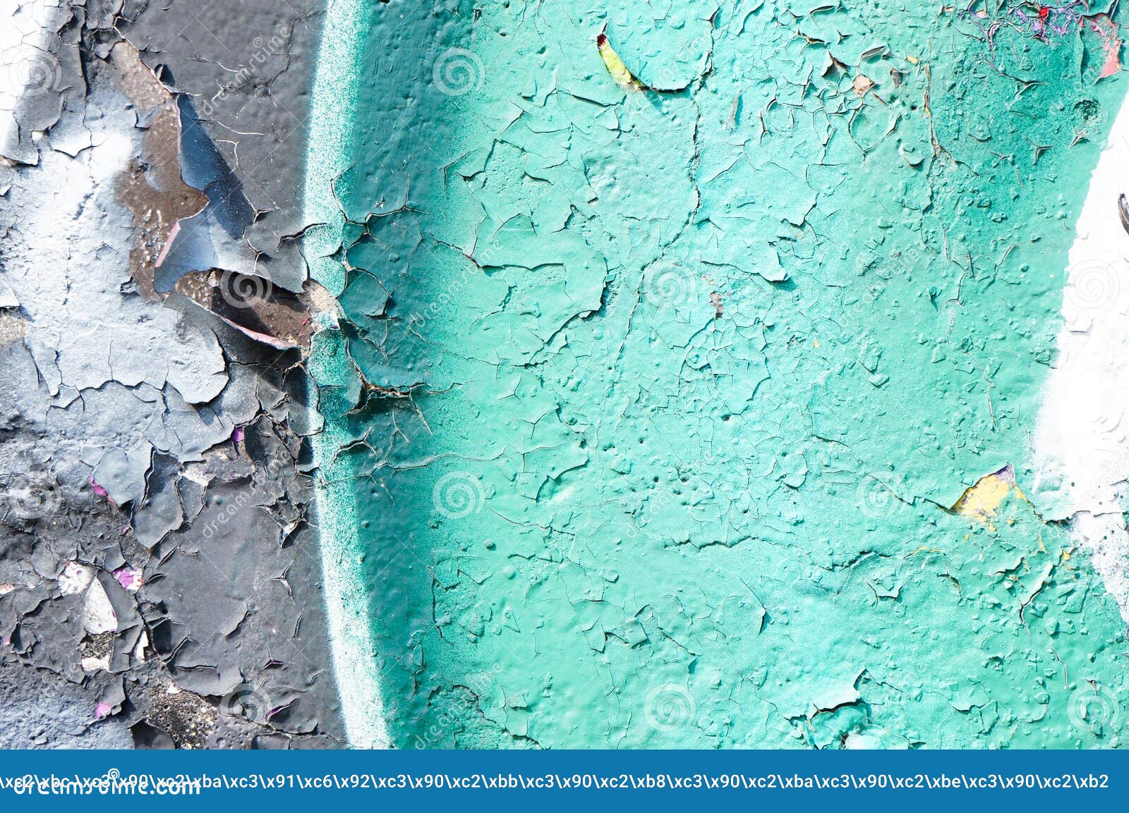 Texture of a Concrete Multi-colored Wall Stock Image - Image of ...