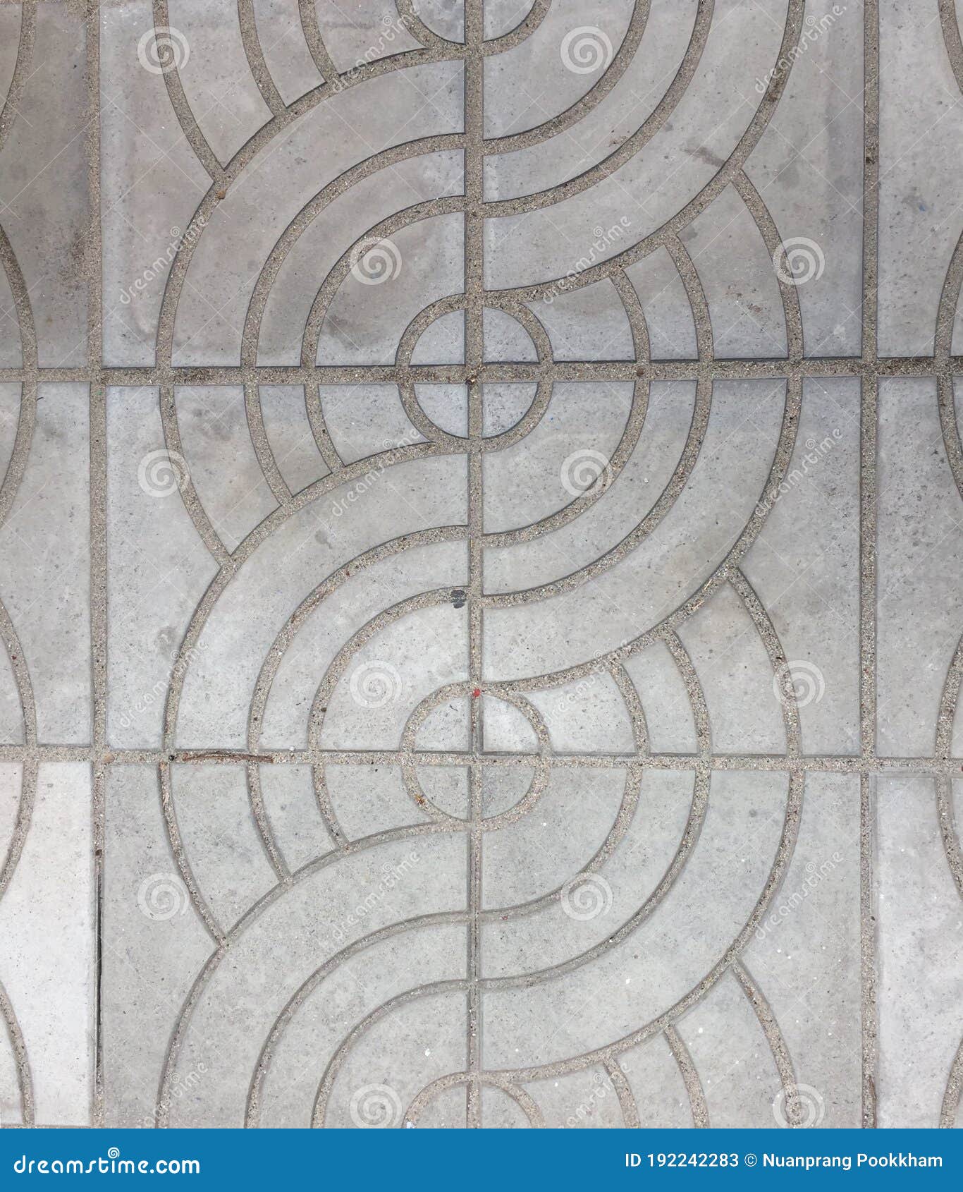 Texture of Concrete Pavement Stock Image - Image of bangkok, circle ...