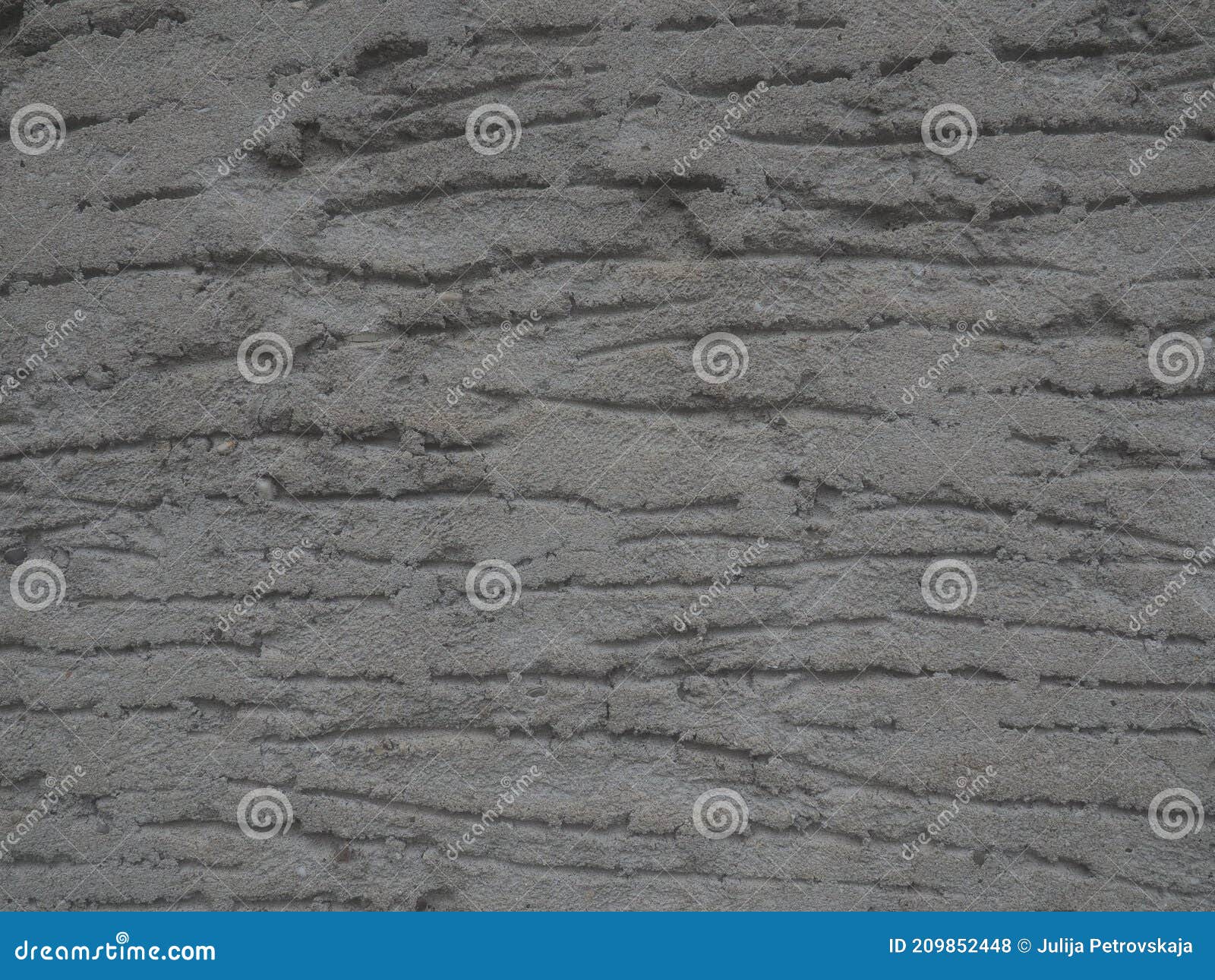 Texture of Concrete and Plaster on the Wall. Drips on the Wall. Wavy ...