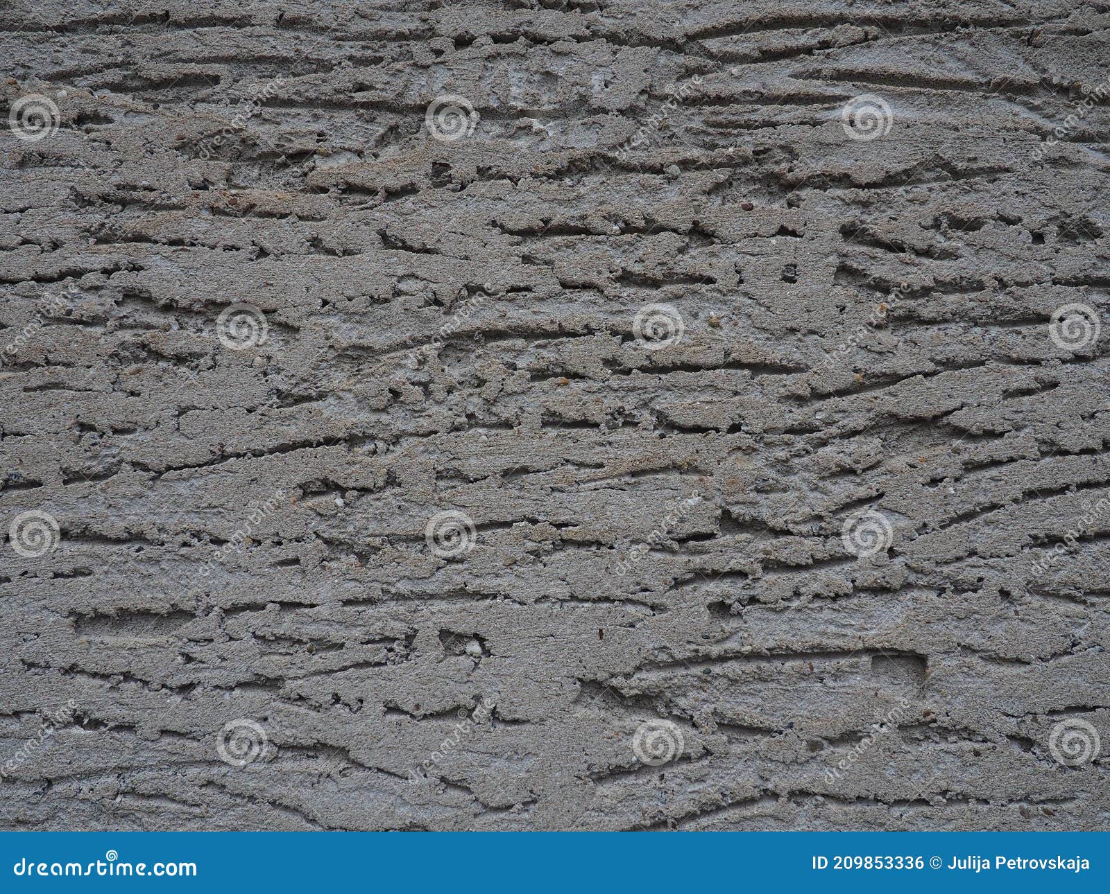 Texture of Concrete and Plaster on the Wall. Drips on the Wall. Wavy ...